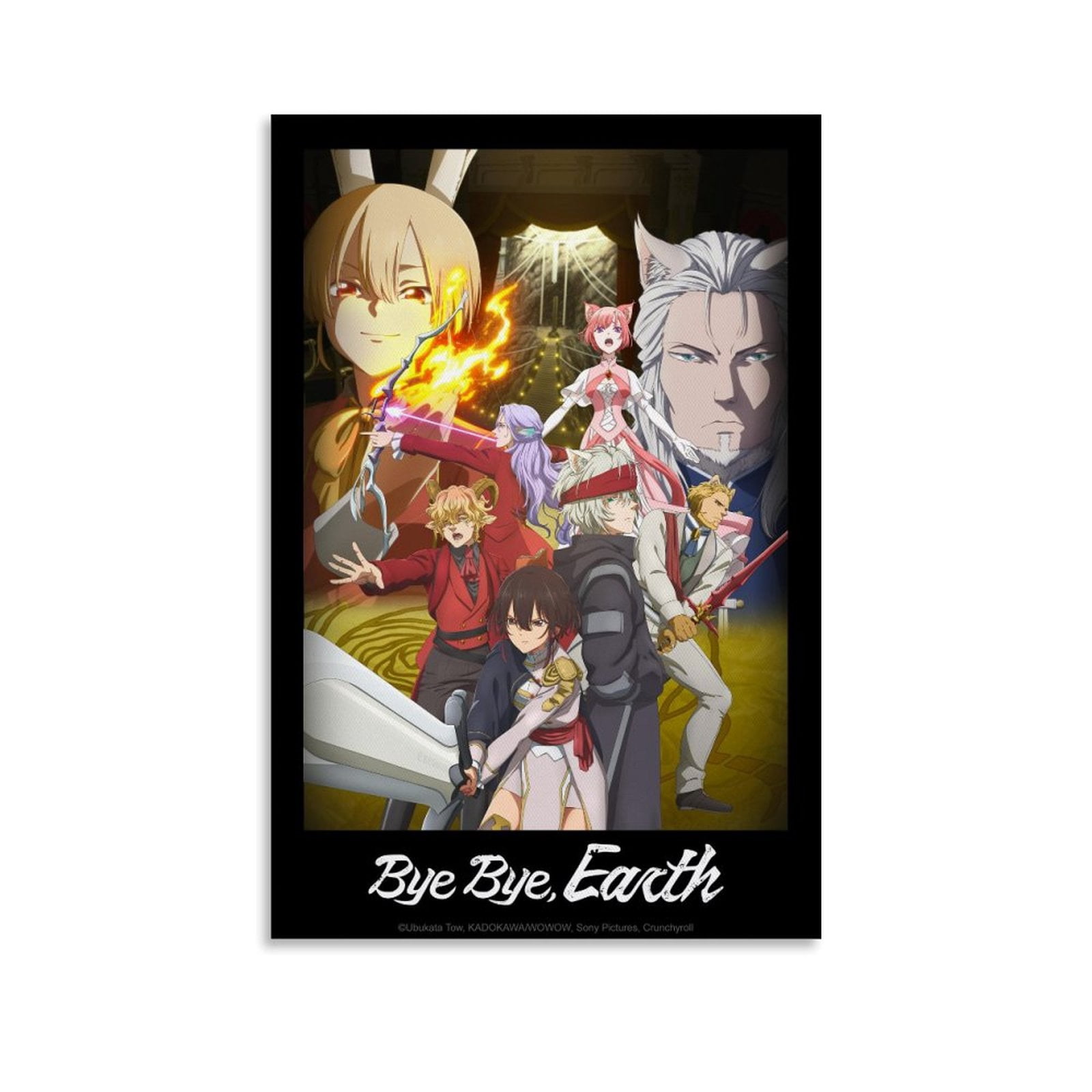Bye Bye, Earth 2024 Anime Poster Canvas Wall Art Painting Living Room ...
