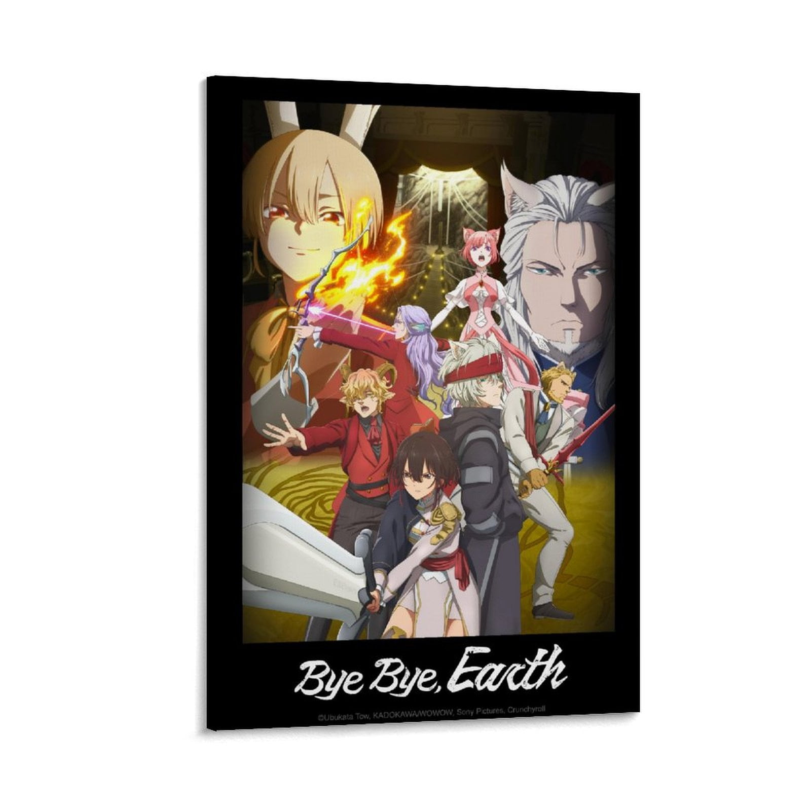 Bye Bye, Earth 2024 Anime Poster Canvas Wall Art Painting Living Room ...