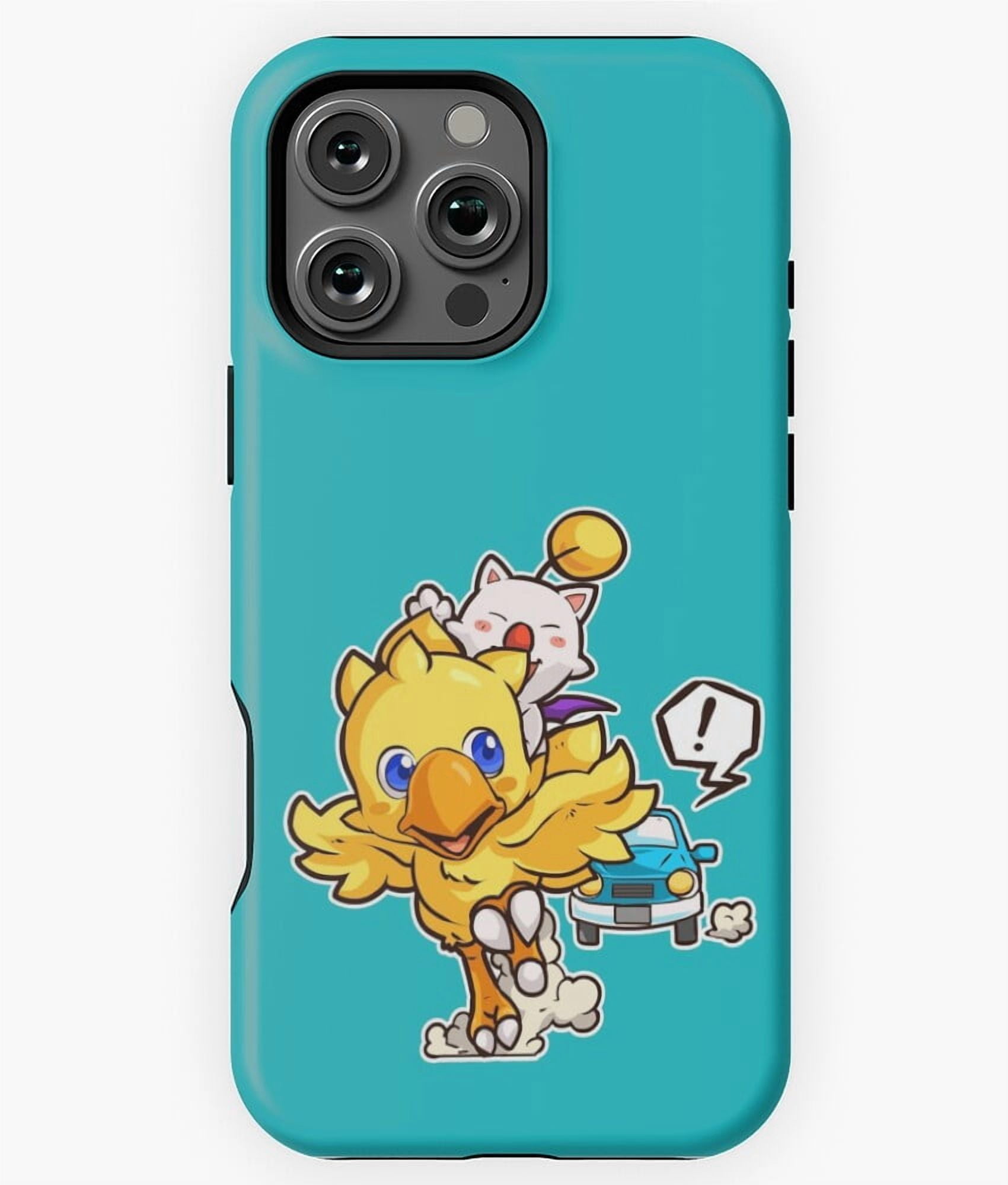 Bye Car Hi Chocobo Funny Gaming M0410 Phone Case for iPhone 17 16 15 14 ...