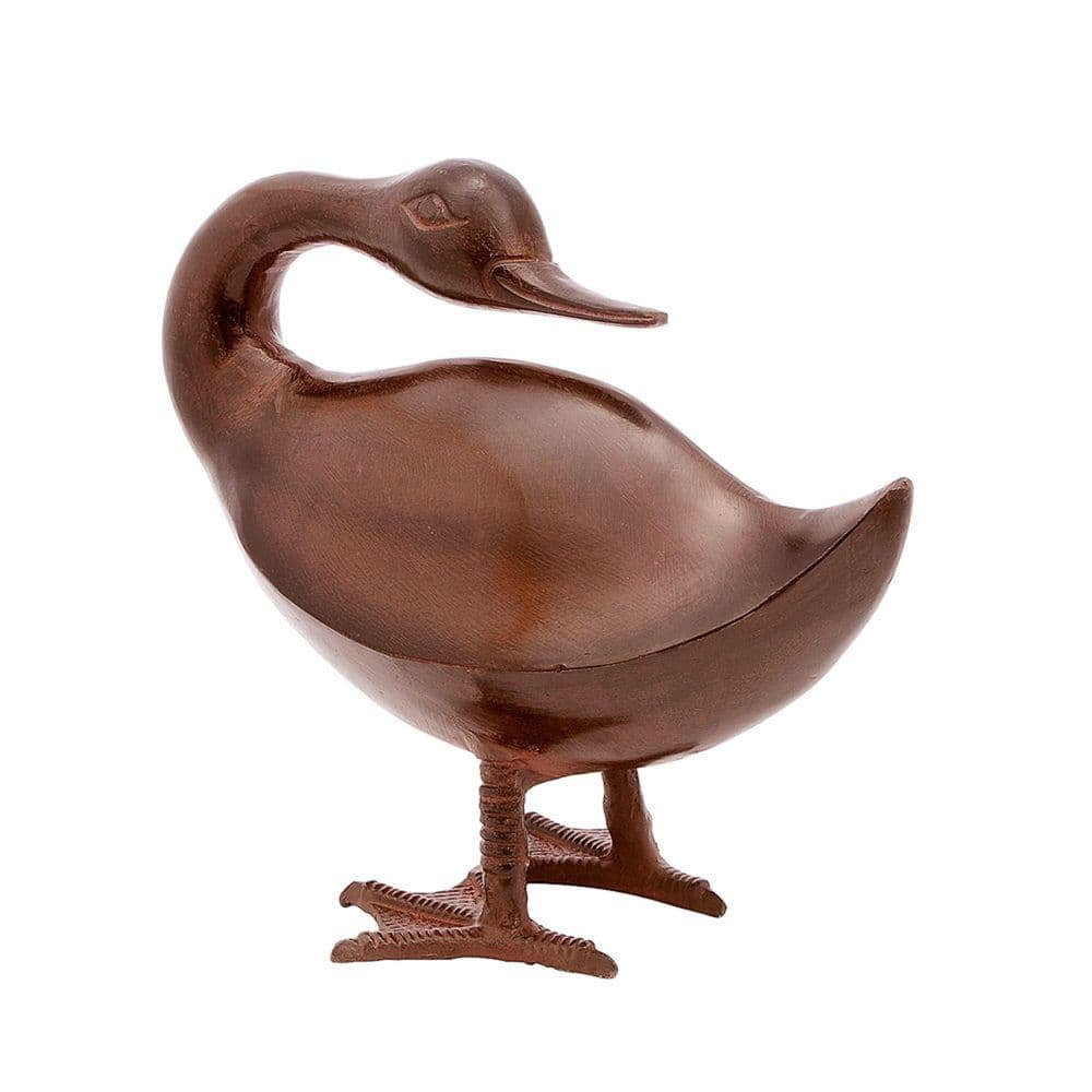 Bye Duck with a Backward Glance Outdoor Garden Statue, 11.5 in. Tall ...