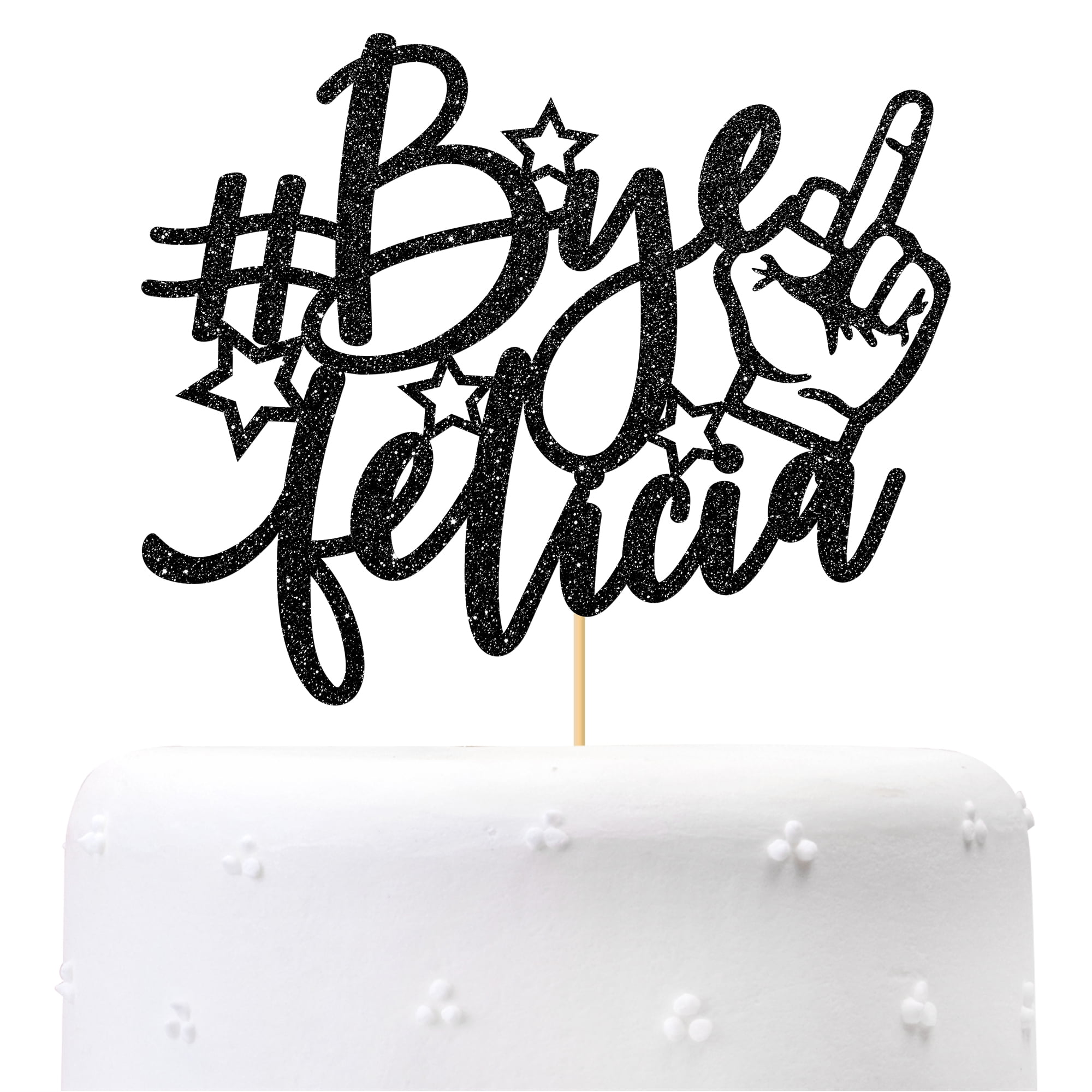 Bye Felicia Cake Topper,Funny Cake Decorating for Retirement/Farewell ...