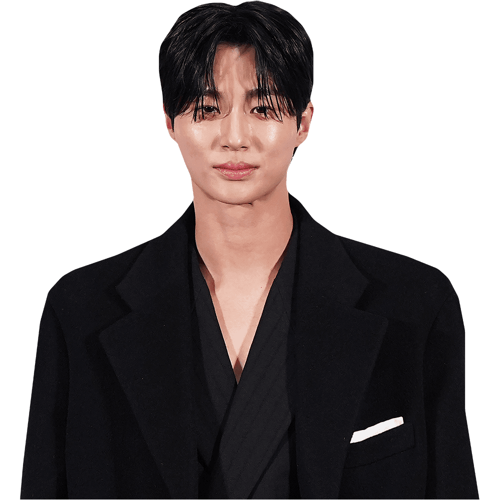 Byeon Woo Seok (Black Outfit) Half Body Buddy Cutout - Walmart.com