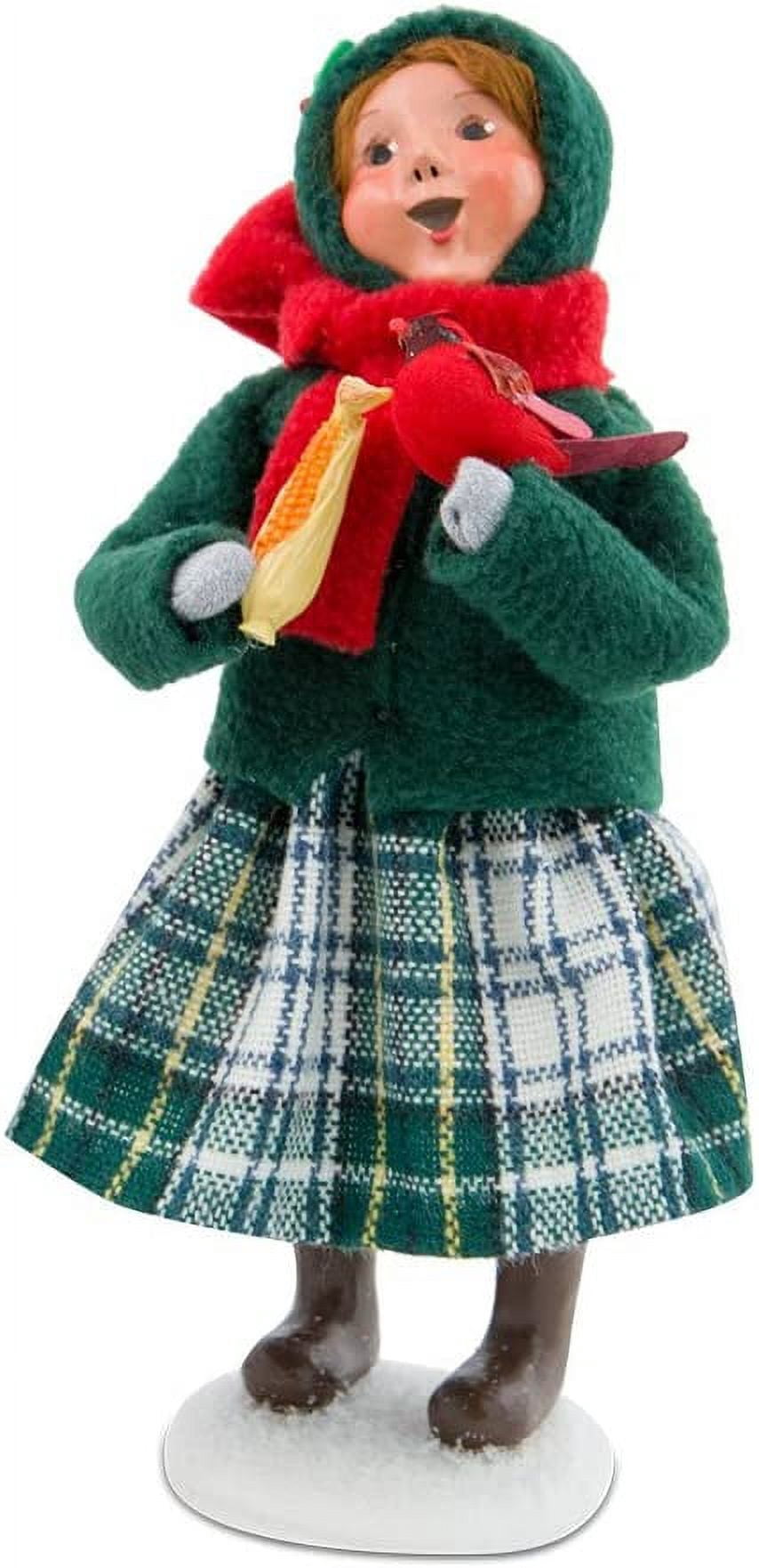 Byers' Choice Family with Cardinals Girl Caroler Figurine #111G from ...
