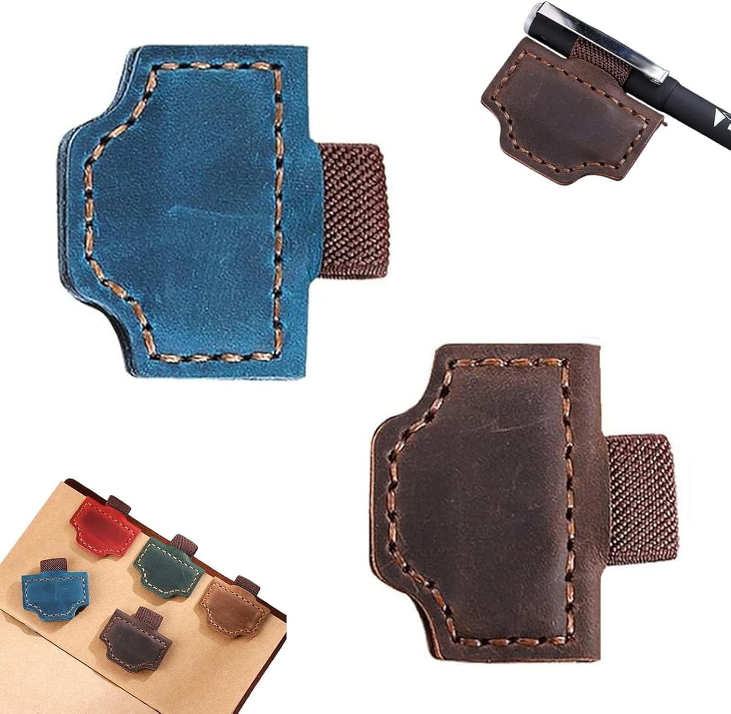 Bygone Mark Bookmark with Pen Holder, Bygonemark Magnetic Pen Holder ...