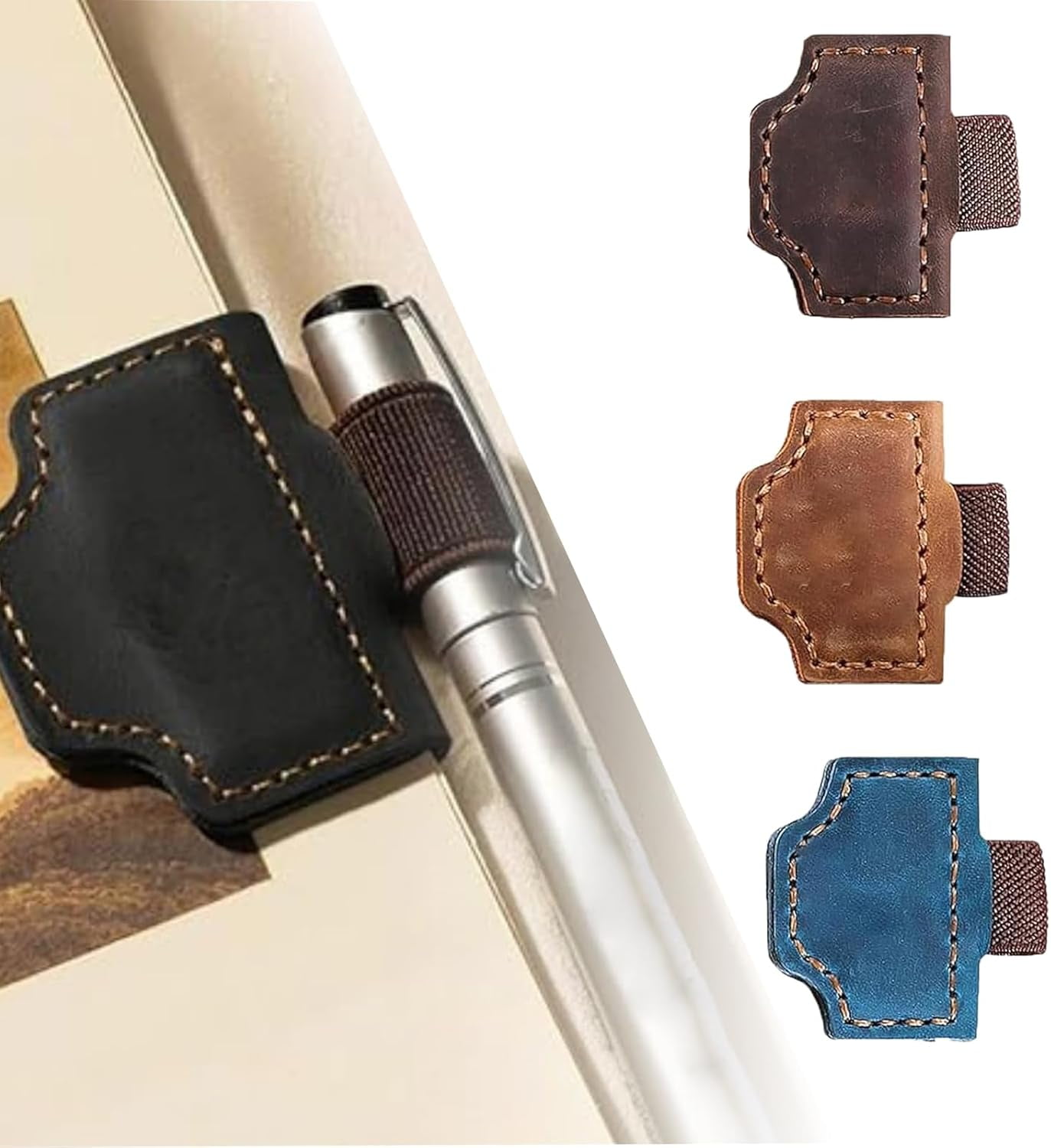 Bygone Mark Bookmark with Pen Holder, Bygonemark Personalized Magnetic ...