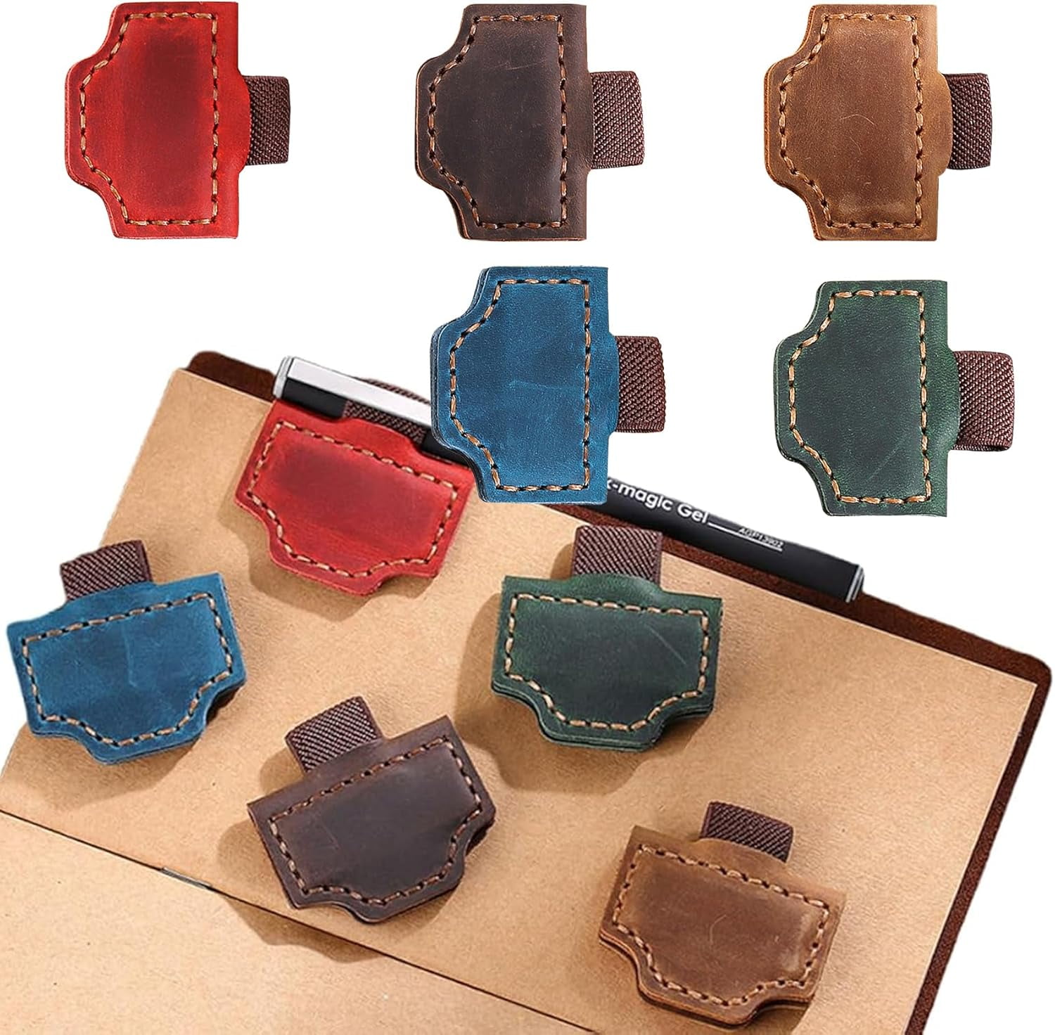 Bygone Mark Bookmark with Pen Holder, Bygonemark Personalized Magnetic ...