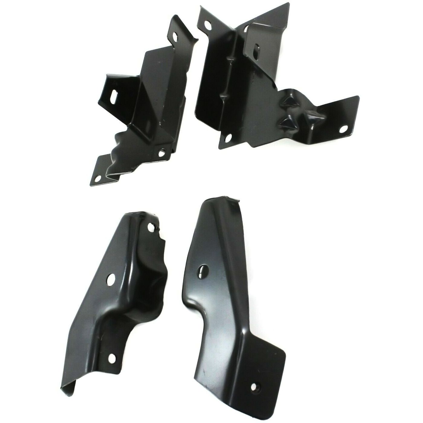 Byictpc 4pcs Bumper Retainer Bracket Front Side Steel for Chevy for ...