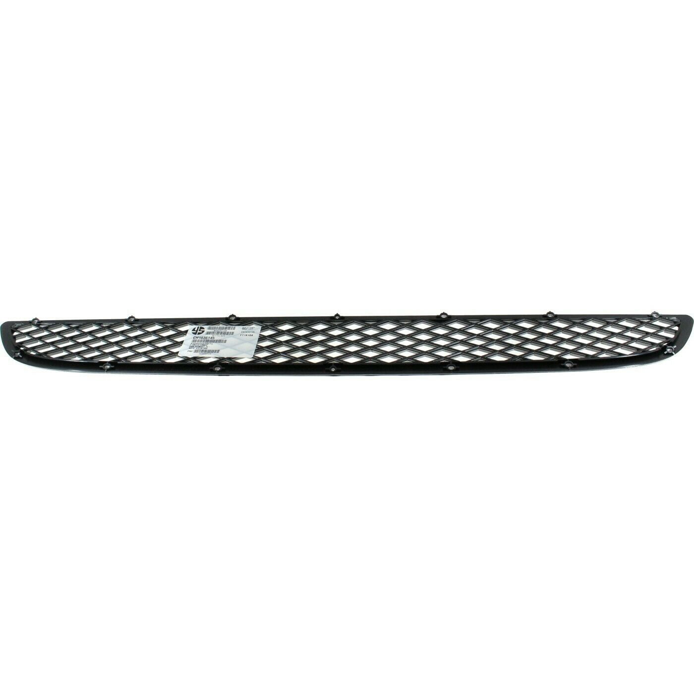 Byictpc Bumper Grille Front Lower Side Black Plastic Bumper Face Bar ...