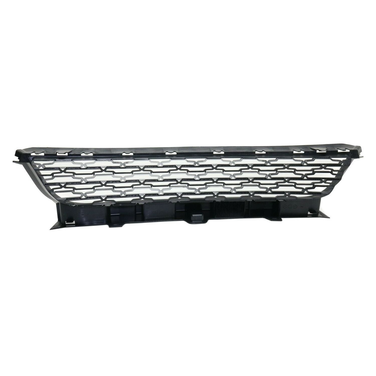 Byictpc Bumper Grille Front Side Textured Gray Plastic Bumper Face Bar ...