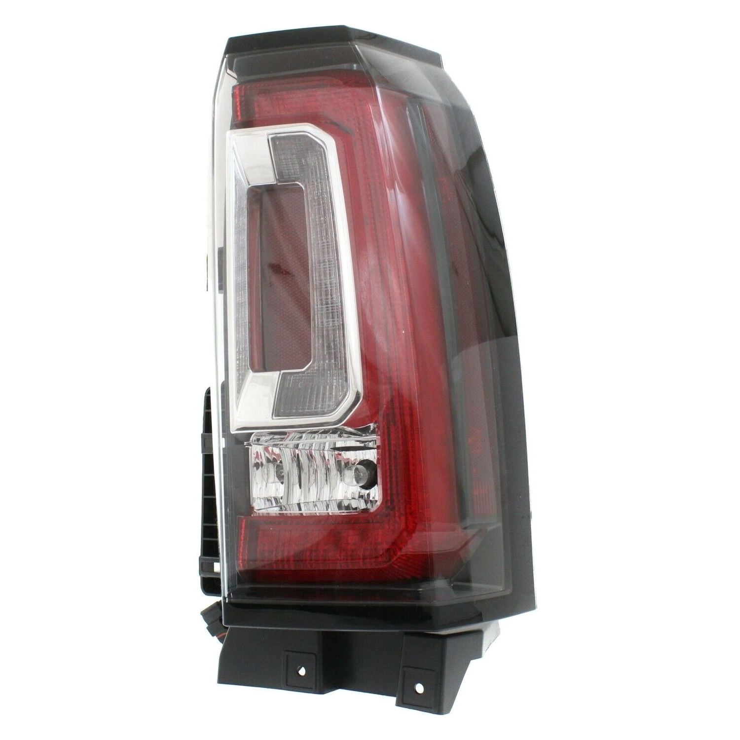Byictpc Tail Light Bulb Passenger Side Clear & Red Lens W/ Bulb Tail ...