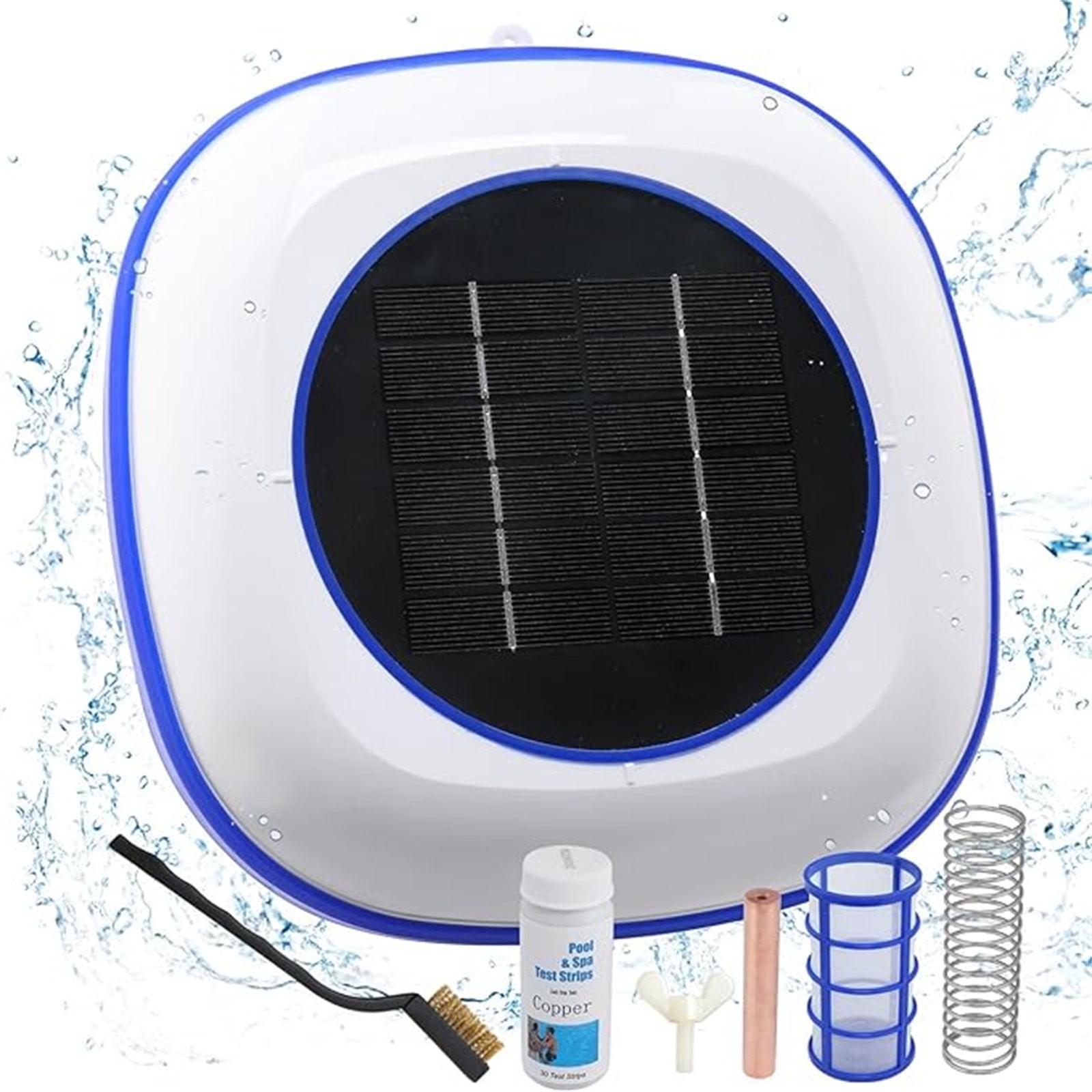 Byikun 2025 Solar Copper Ion Swimming Pool Water Purifier - Solar ...