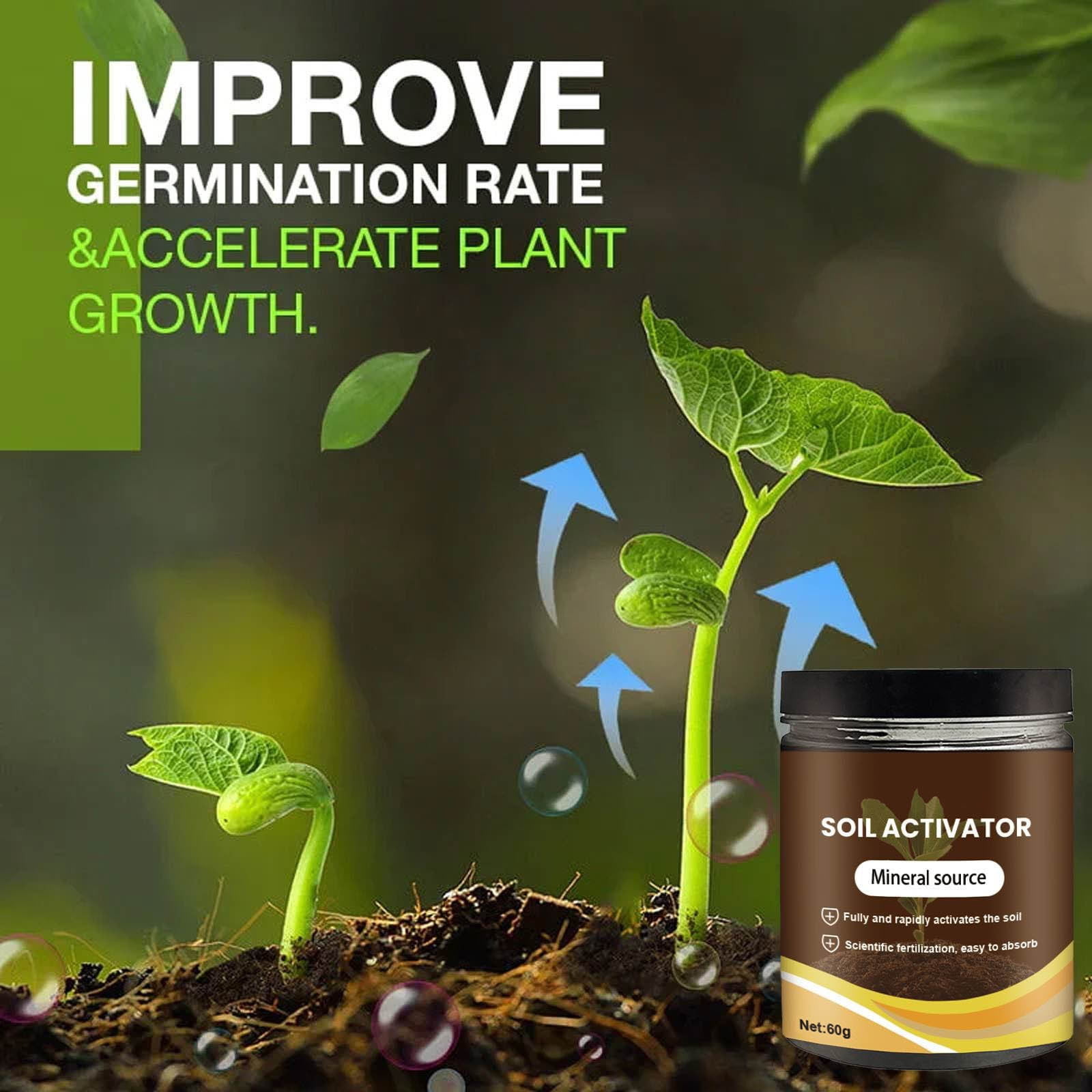 Yuanzi Plant Growth Activator, Rooting Booster, Fertilizer Efficiency Enhancer, PH Adjuster ...