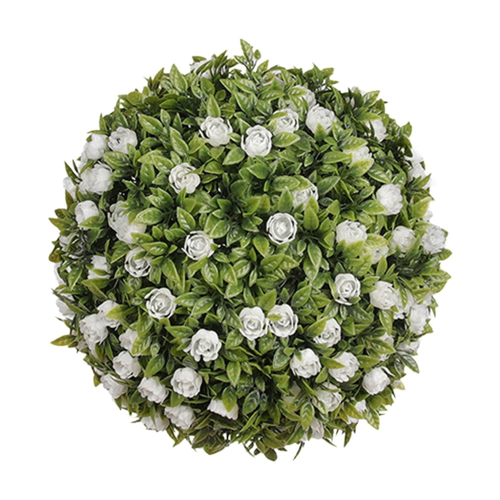 Byikun Artificial Grass Ball Rose Flower Ball - Realistic Design, High ...