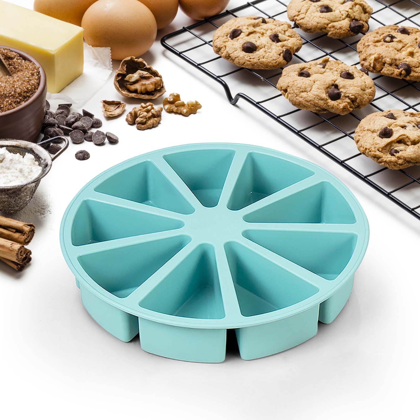 Byikun Baking Tray, Food Grade Safe Material Cake Mold, Flexible Easy ...