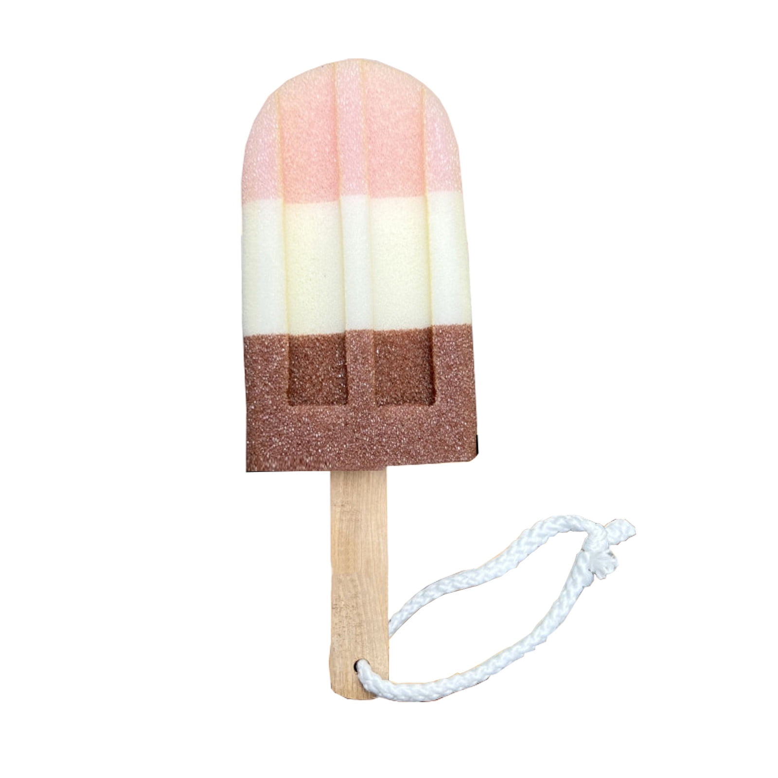 Byikun Bath Sponge, Soft ease Ice Cream Shape Sponge, Gentle ...