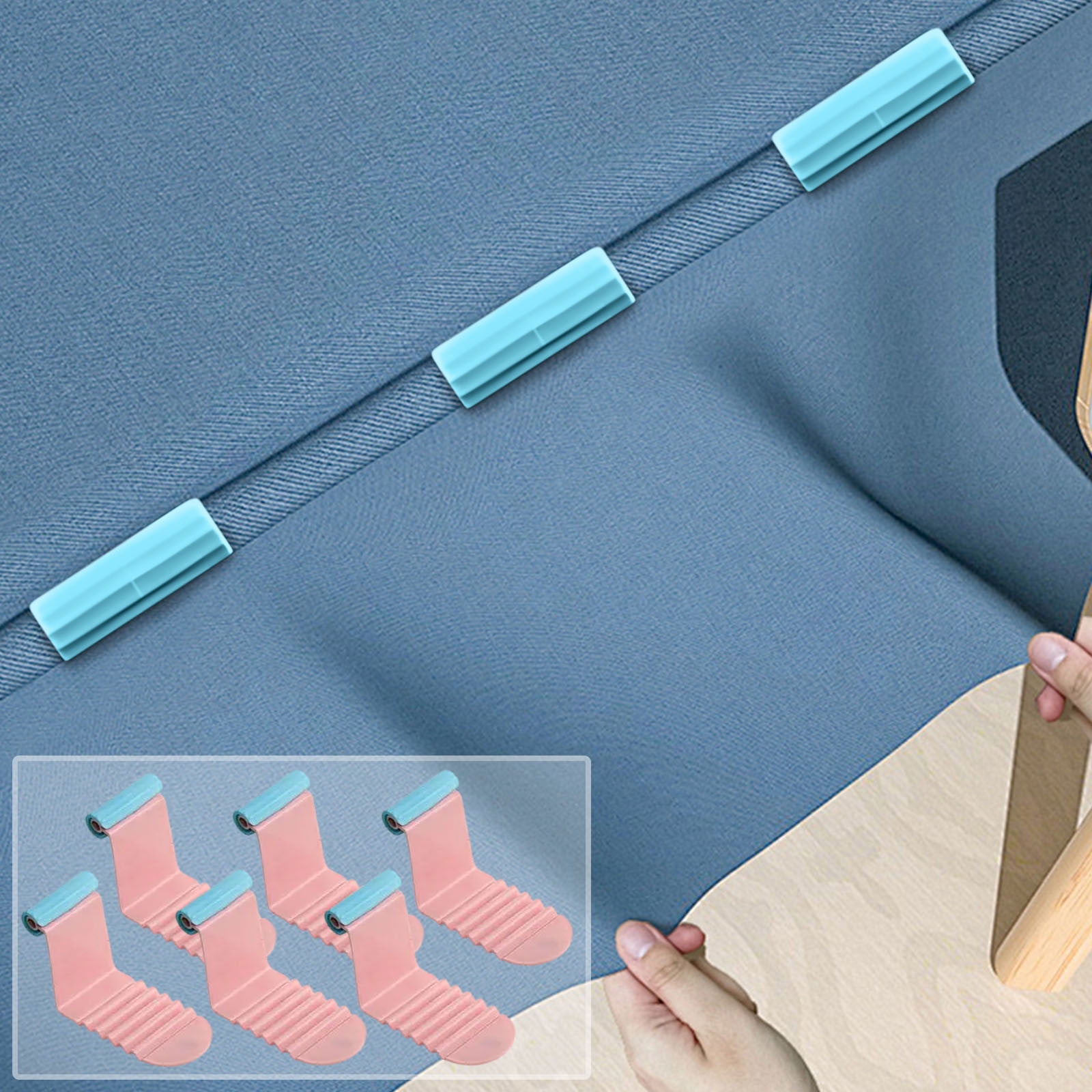 Byikun Bed Sheet Slip Clip Fixed Angle Household Needleless Bed Cover ...