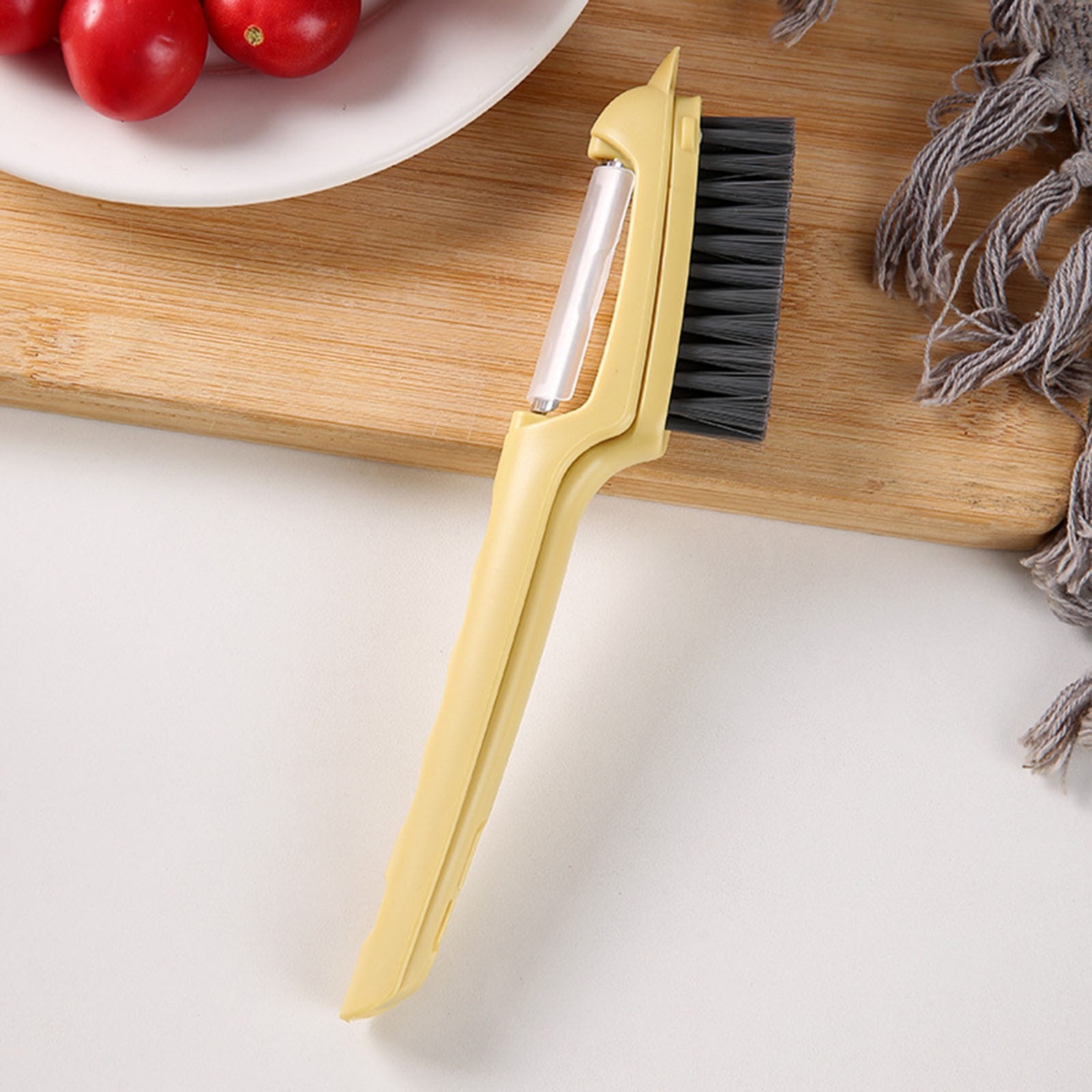 Byikun Bottle Brush Portable Potato Vegetable Brush Food Peeler ...