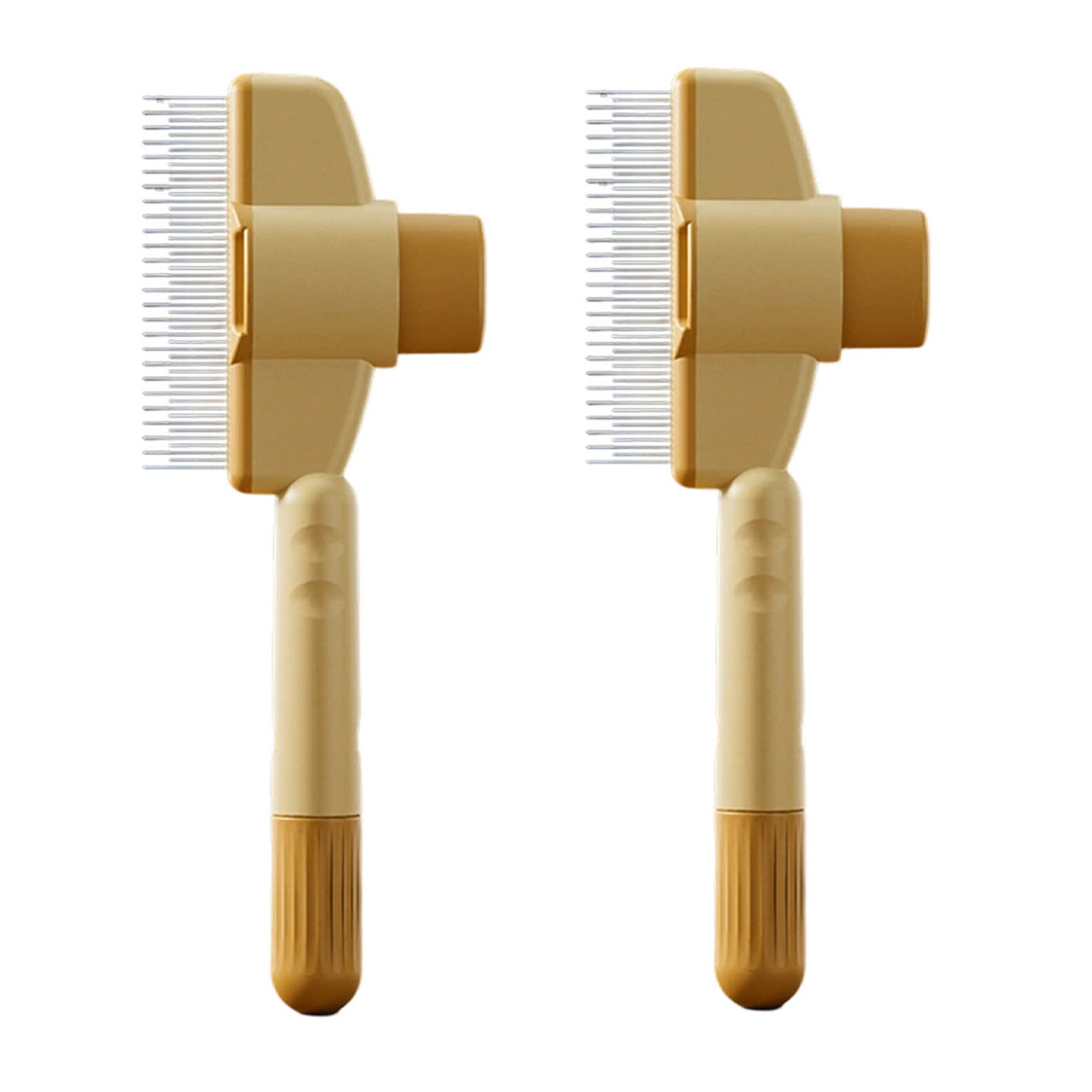 Byikun Brush with Release Button Grooming Brushes for Indoor Cats ...