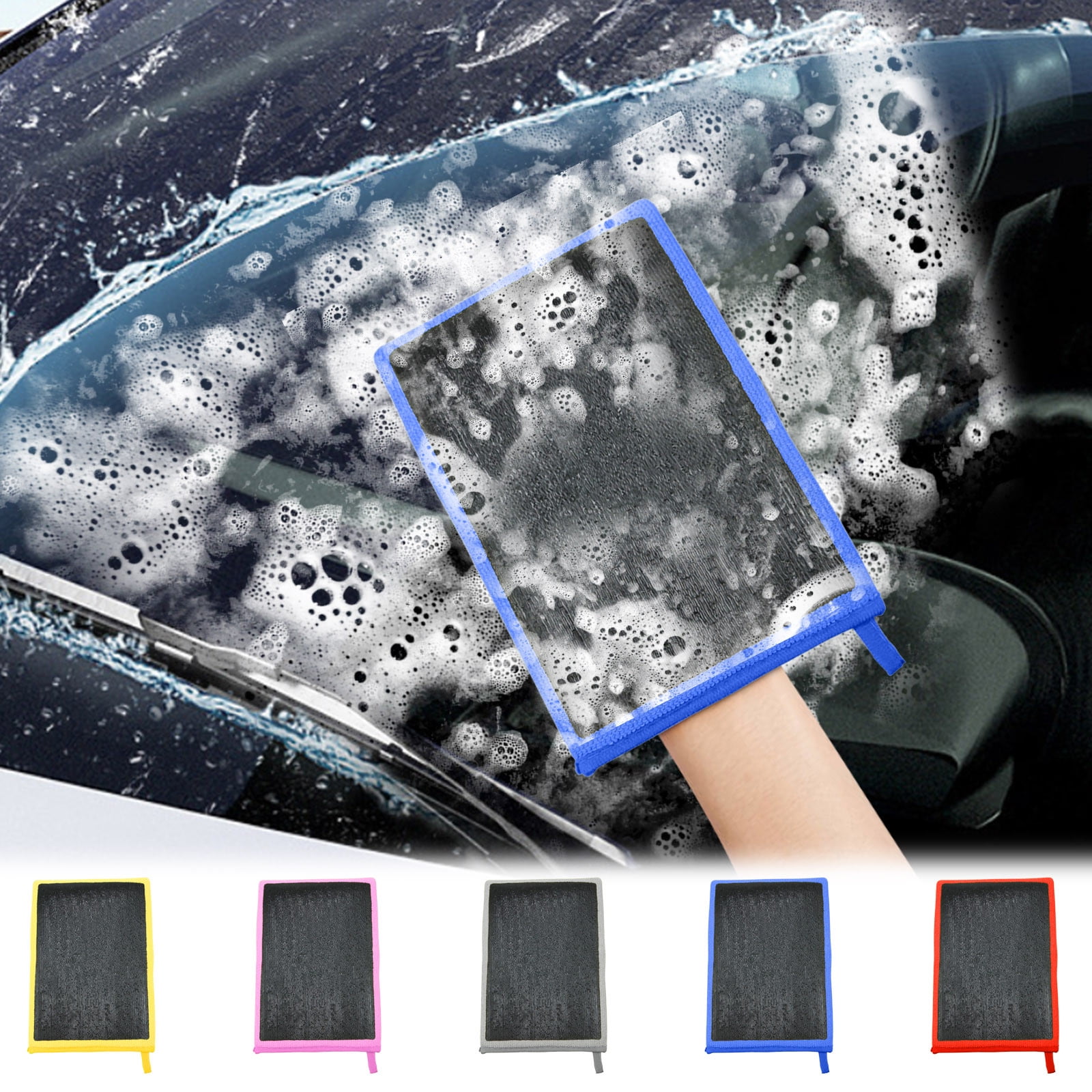 Byikun Car Wash Mud Grinding Gloves Removing Flying Paint Oxidation ...