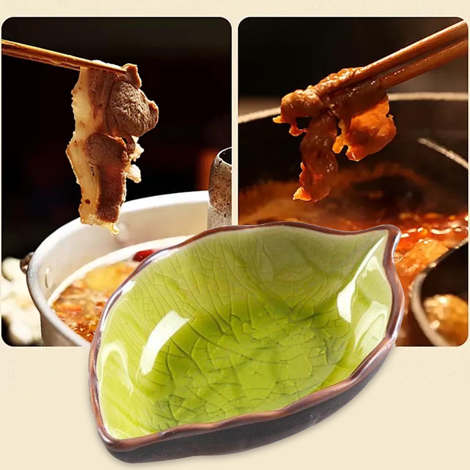 Byikun Ceramic Mini Dishes Set Japanese Style Condiment Plates Small ...