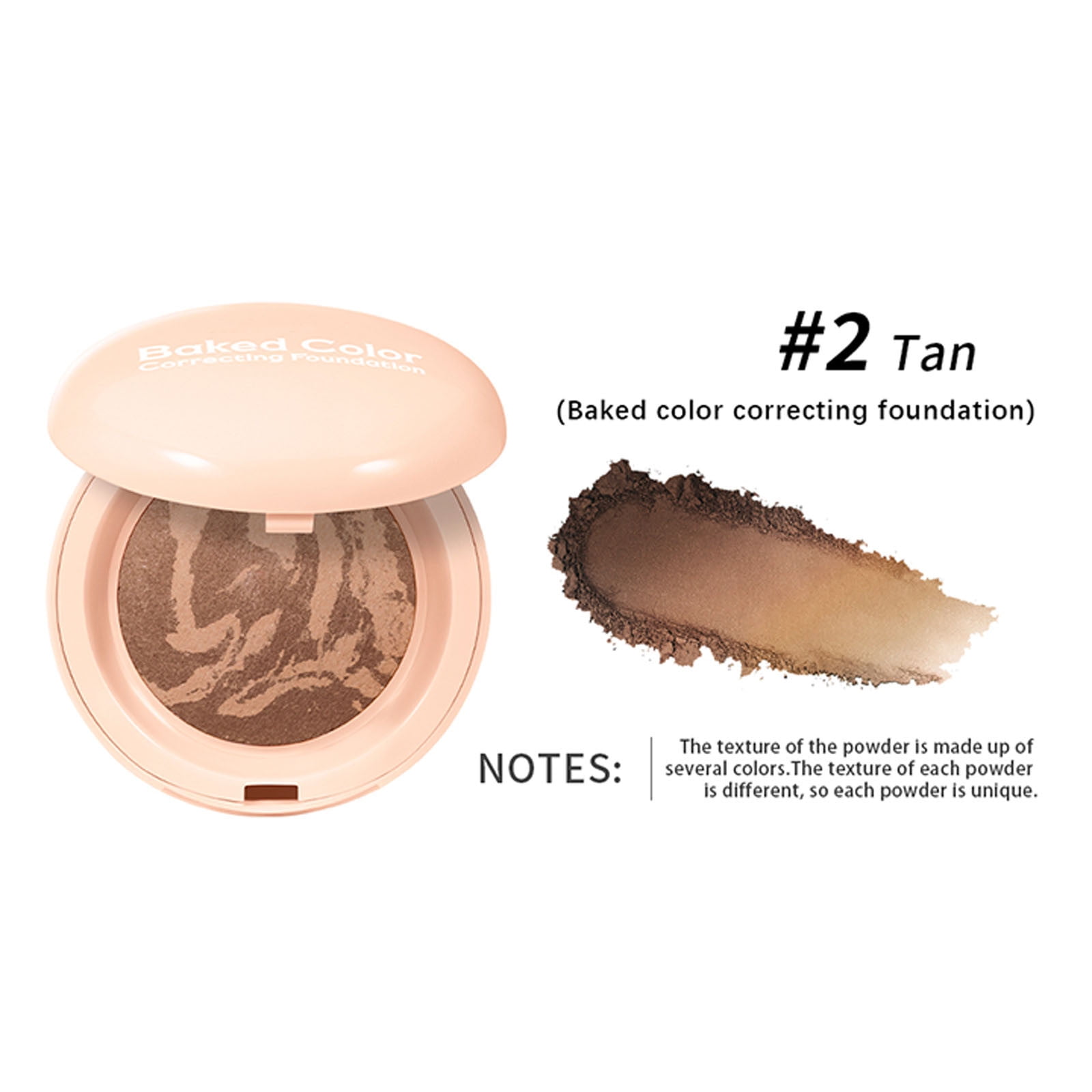 Byikun Compact Powder, High Pigmentation Beauty Mate, even Texture emit ...