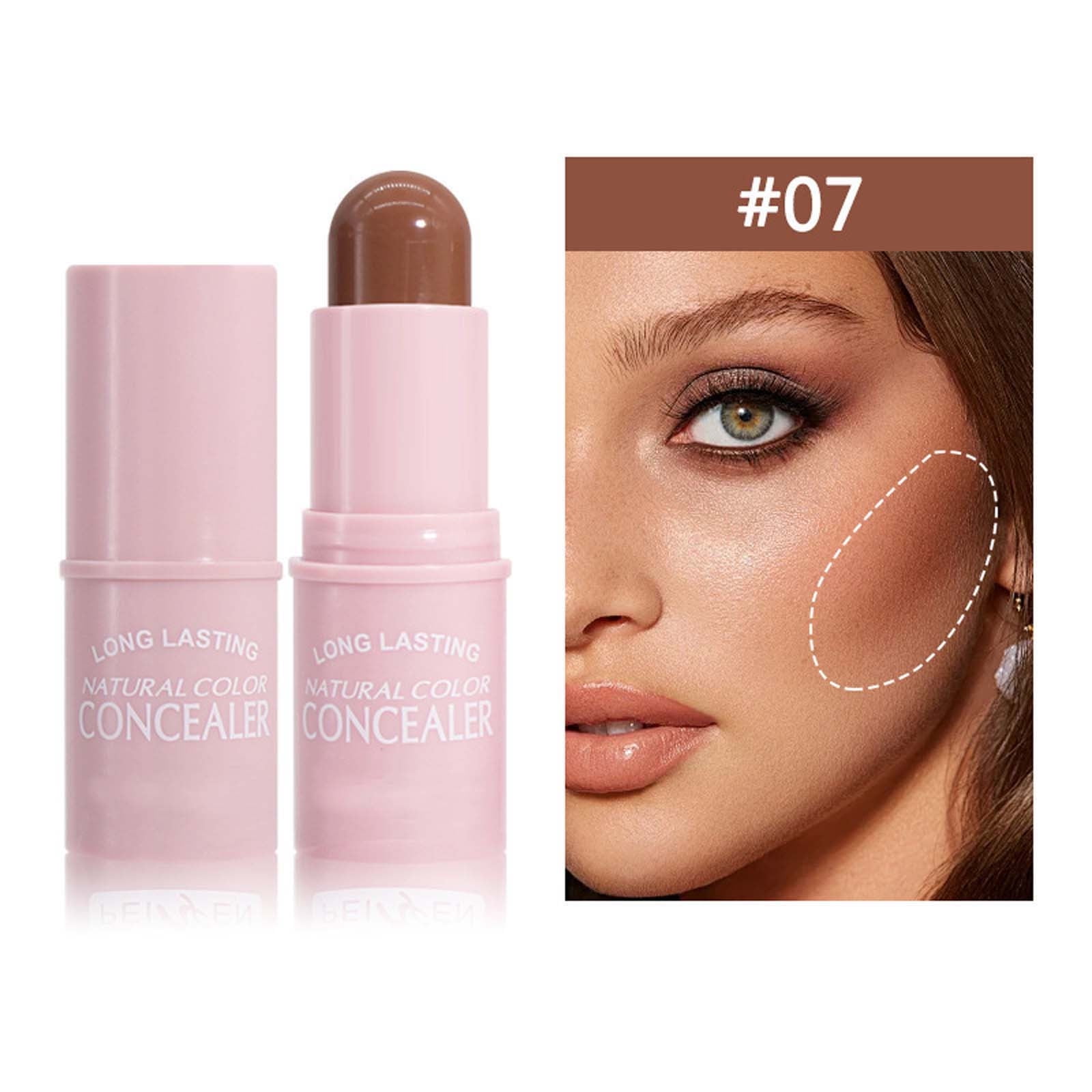 Byikun Concealer, Brightening Under Eye Repair Stick, Long-Lasting ...