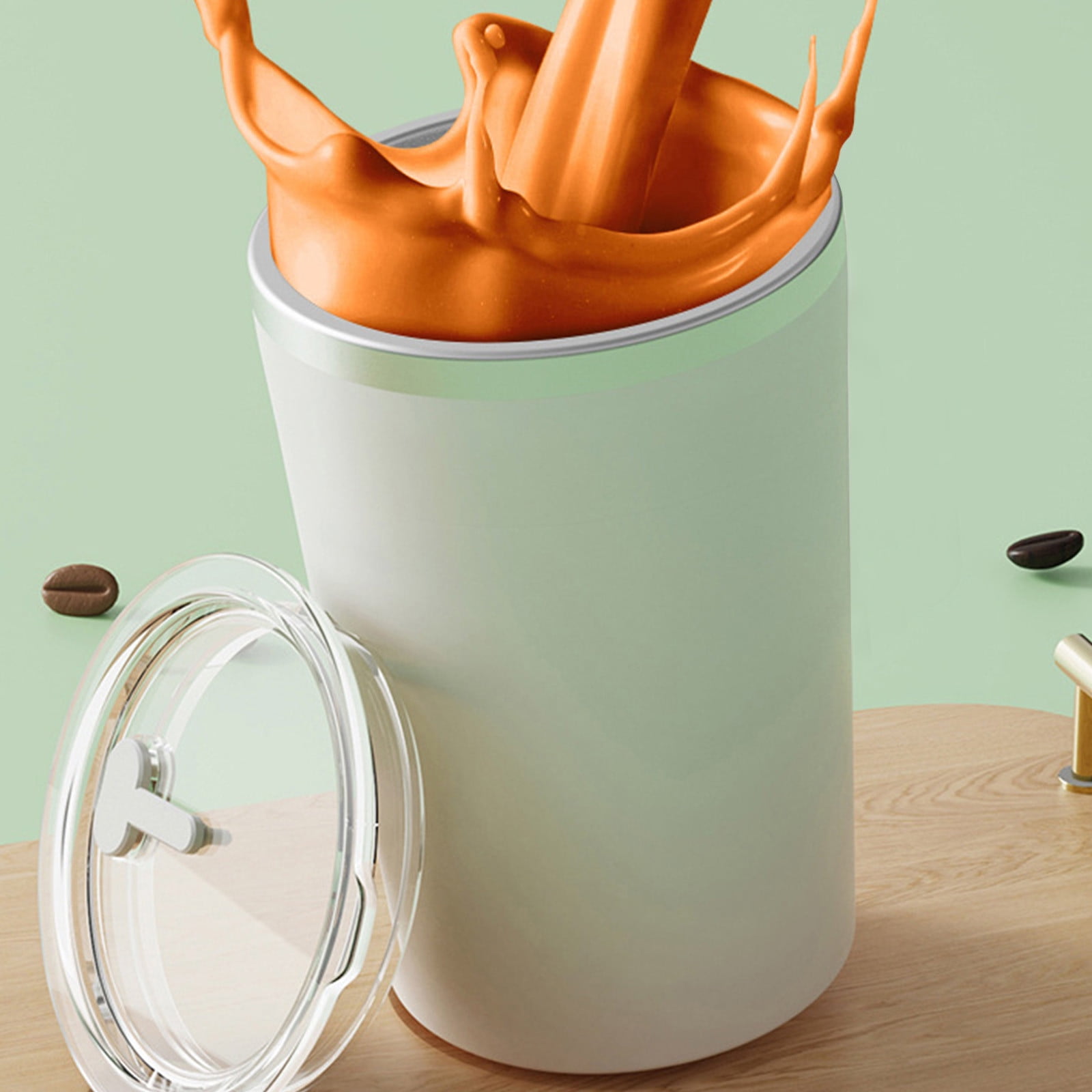 Byikun Electric Stirrer Automatic Magnetic Stirring Coffee Mug ...