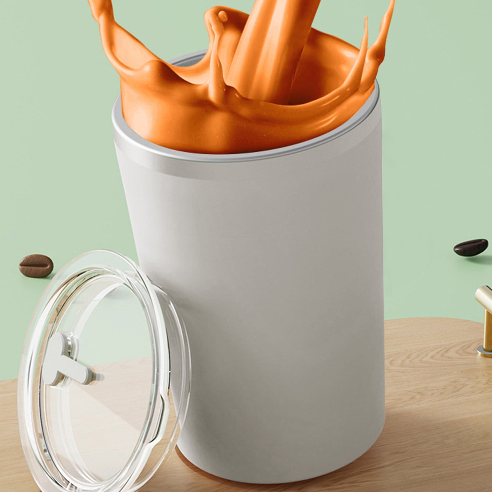 Byikun Electric Stirrer Automatic Magnetic Stirring Coffee Mug ...