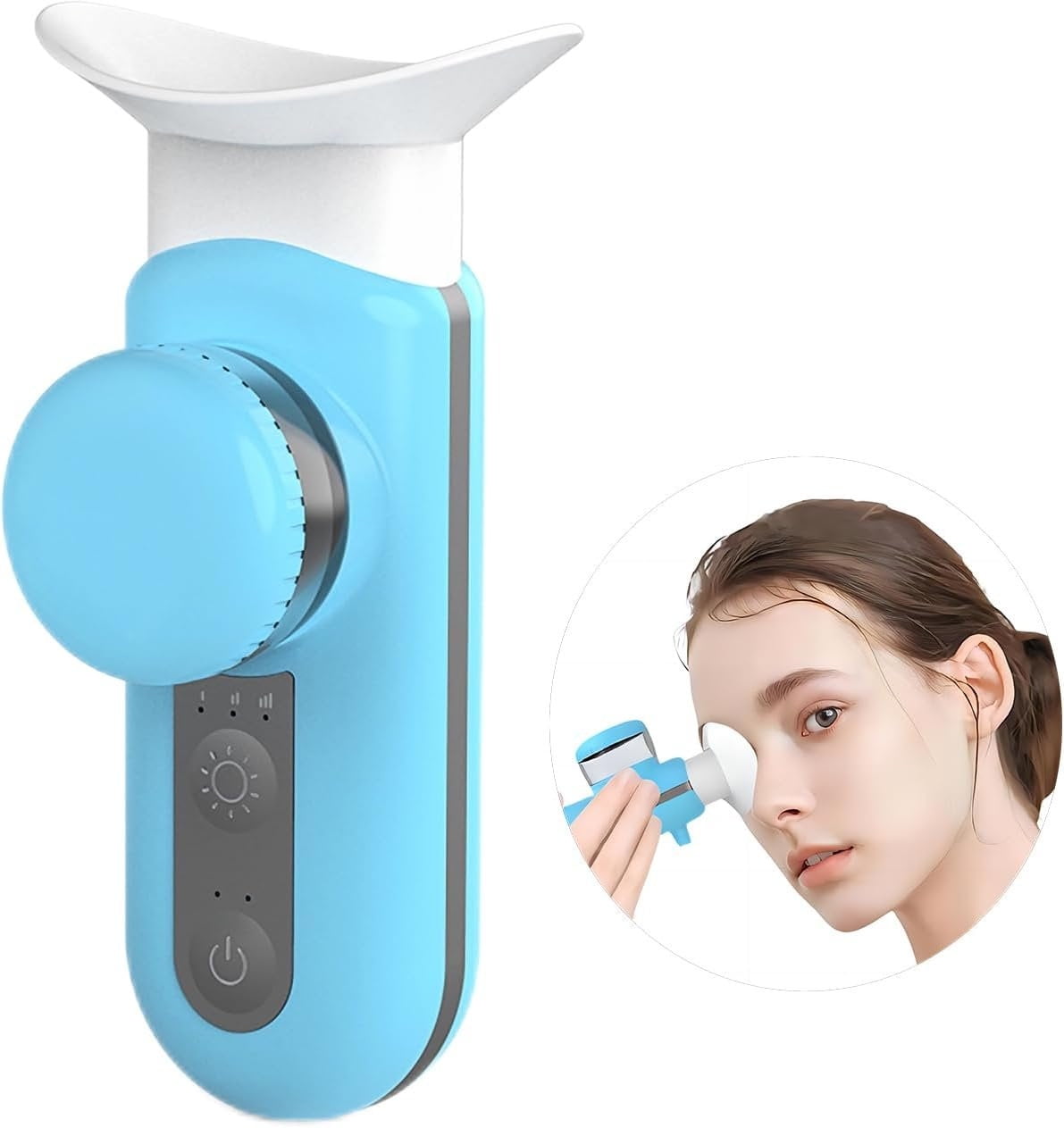 Byikun Eye Relief Device, Ultrasonic Atomizer Mist Sprayer, Warm ...