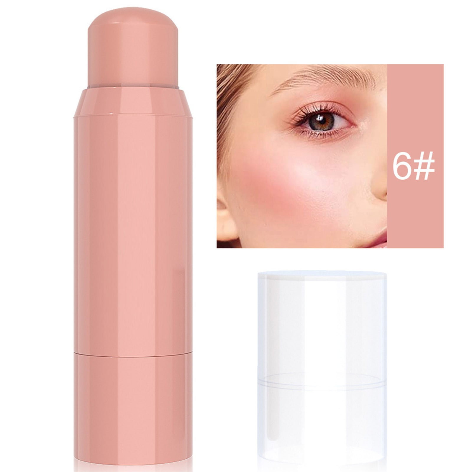 Byikun Face Stick, Natural emit Blush Stick, Long-Lasting Jelly ...