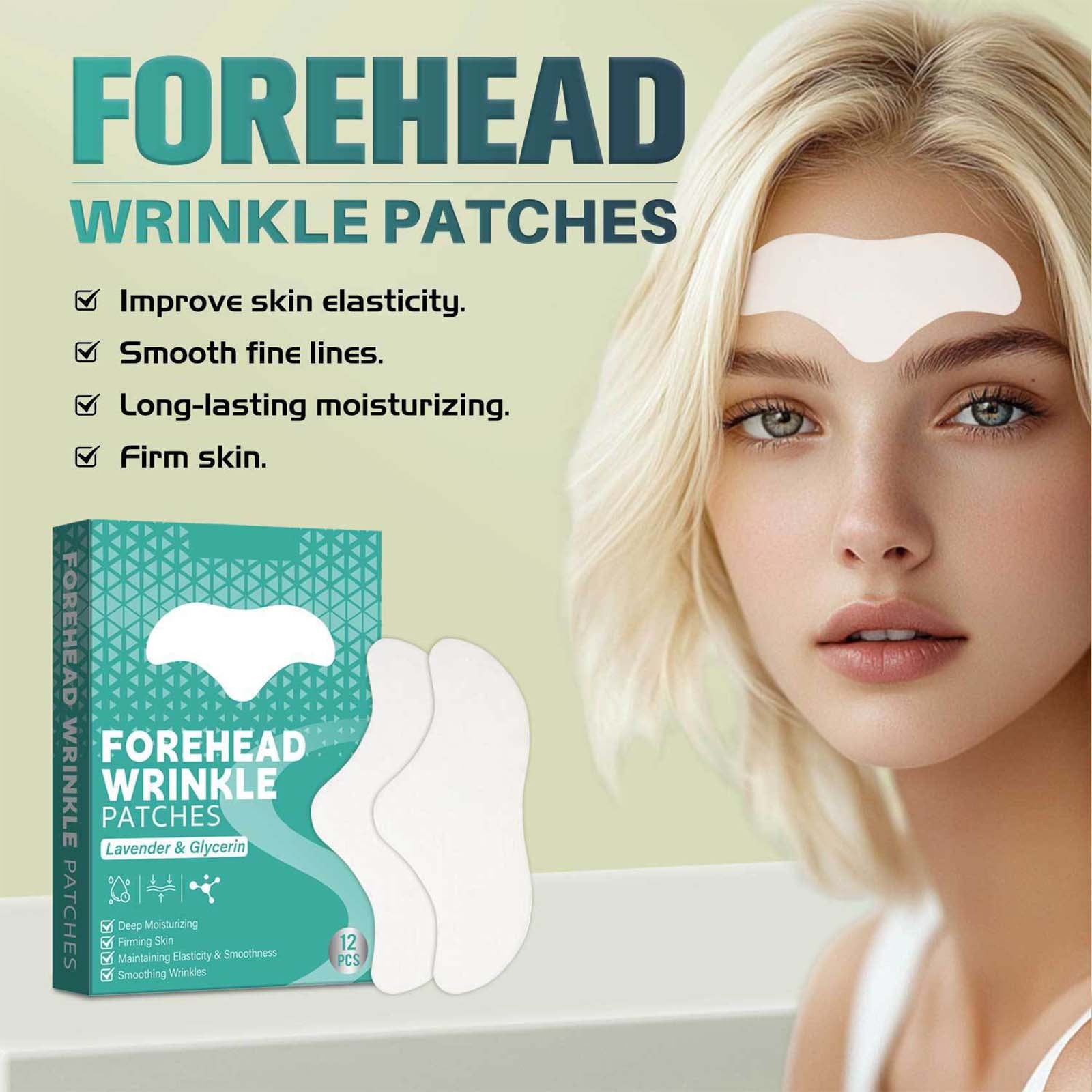 Byikun Forehead Patch, delicate line Moisturizer SkinFix, Wrinkle ...