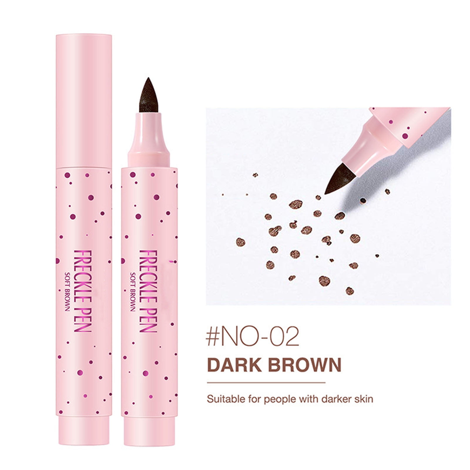 Byikun Freckle Pen, Natural Look Freckle Marker, Long-Lasting ...