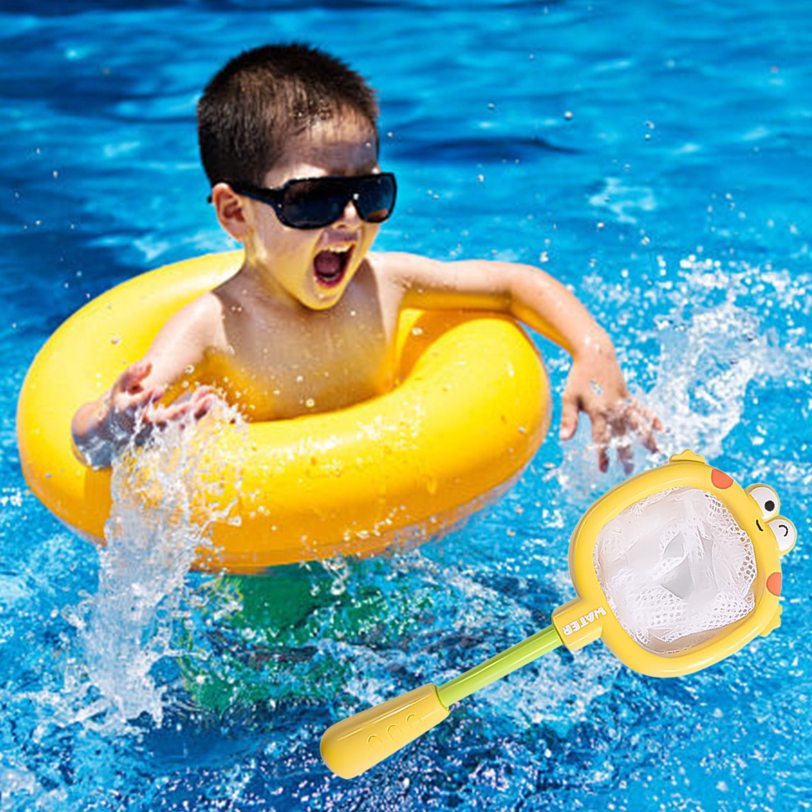 Byikun Frogs Style Bath Net Toy for Infants Water Play Pool Toy Sturdy ...
