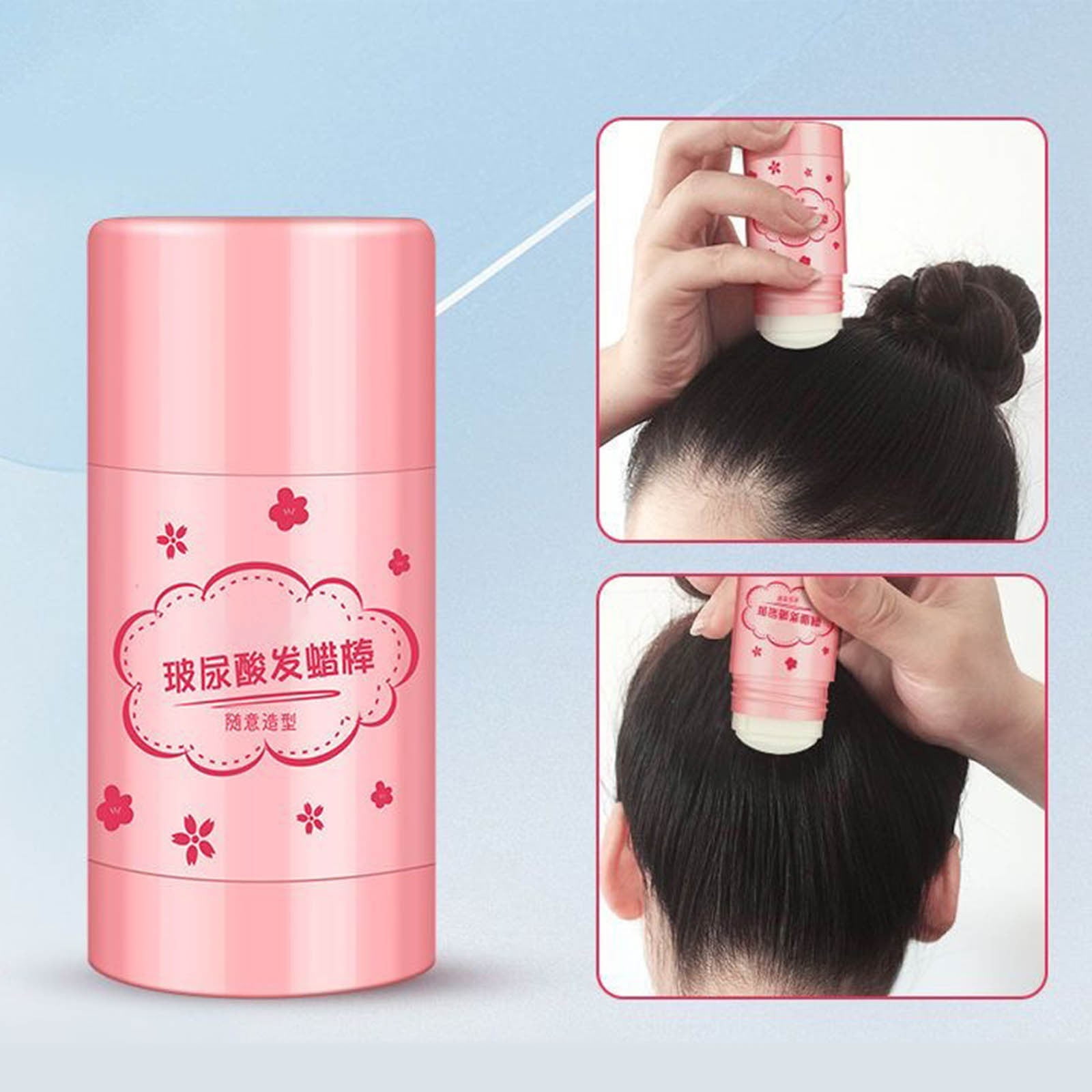 Byikun Hair Wax Stick, Frizz Control Hyaluronic Paste, Styling Tool For ...