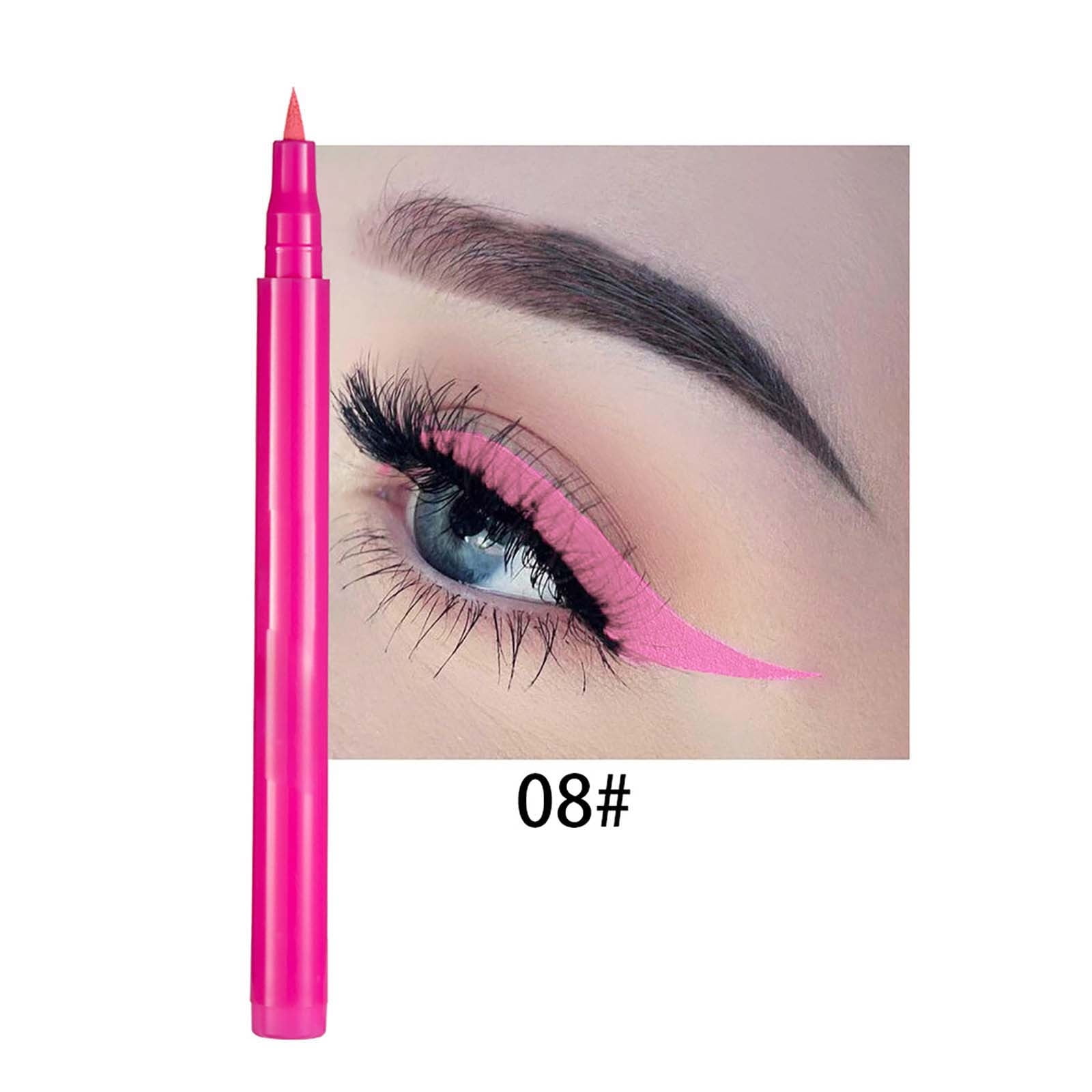 Byikun Hues Unleash Your With Colored Eyeliner Pencils Long Lasting ...