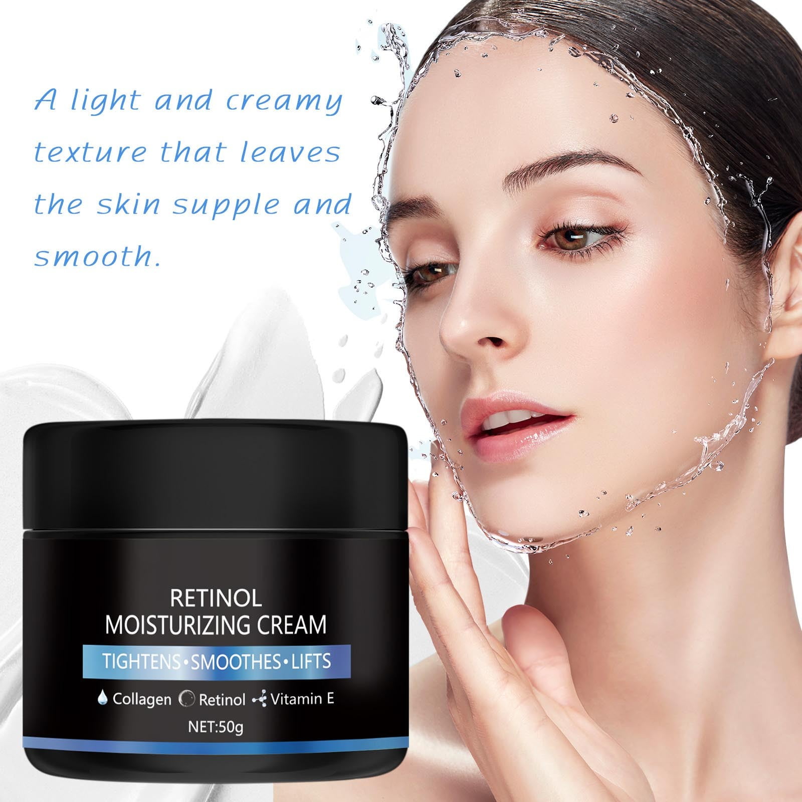 Byikun Hydrating Cream, Retinol EnFERTILEed Moisturizer, Skin Firming Beauty Solution, Daily ...