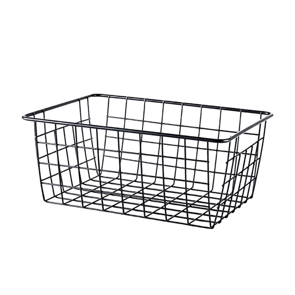 Byikun Iron Wire Storage Basket Organizer, Quality Iron Hollow Design ...