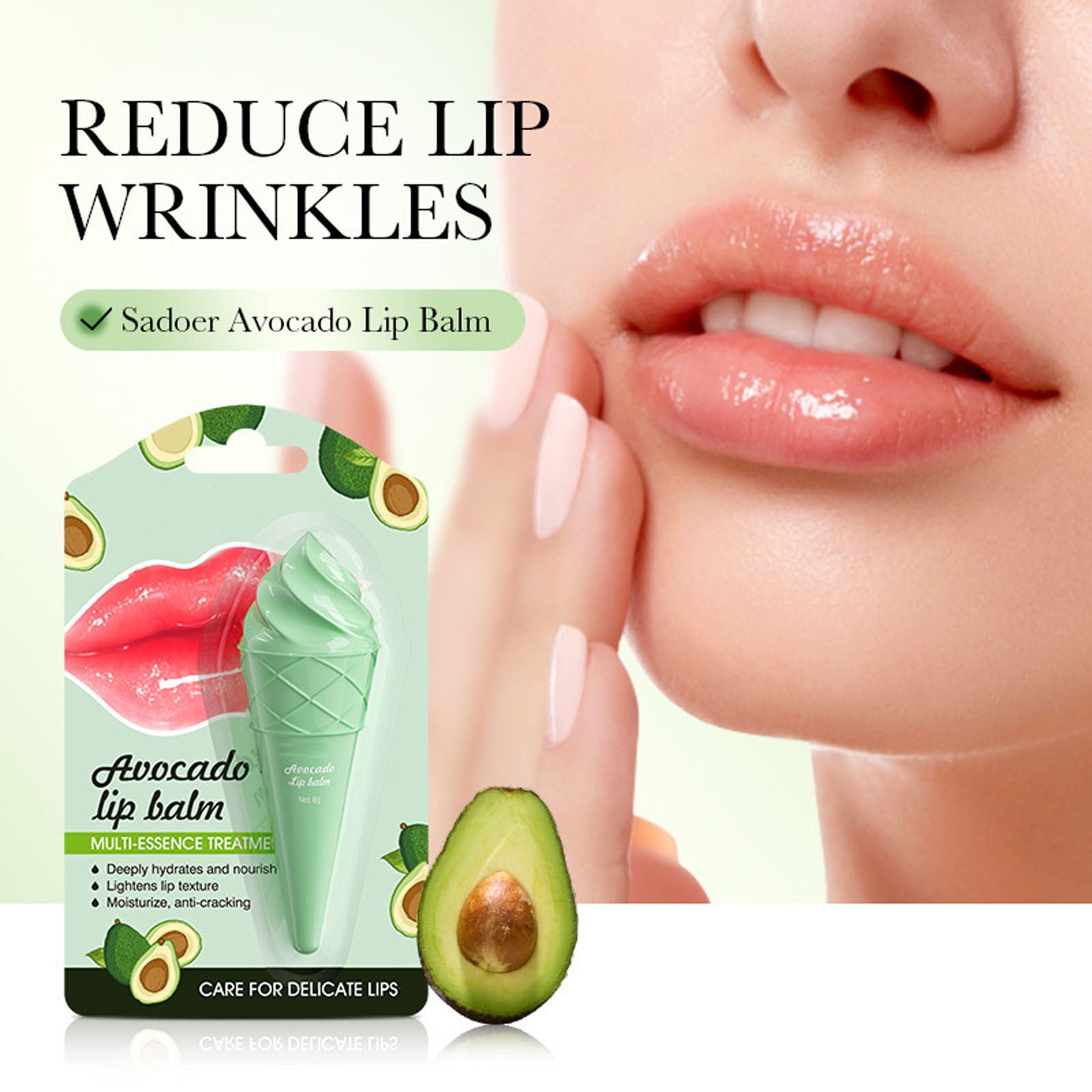 Byikun Lip Cream, Rosy emit Moisturizer, Natural Extracts Lip Balm ...
