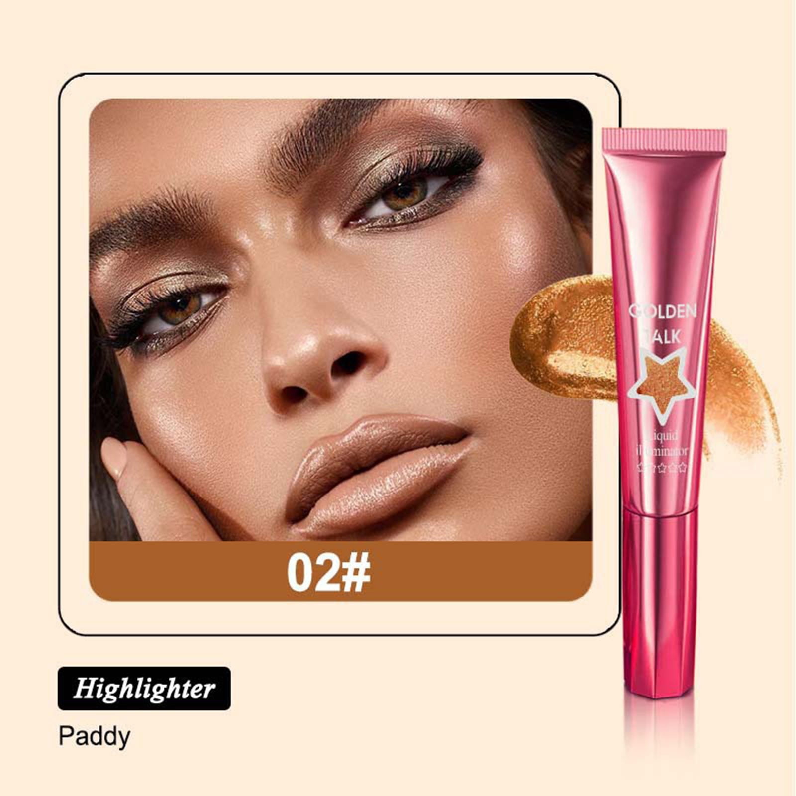 Byikun Liquid Highlighter, emiting emit Makeup Enhancer, Long-Lasting ...