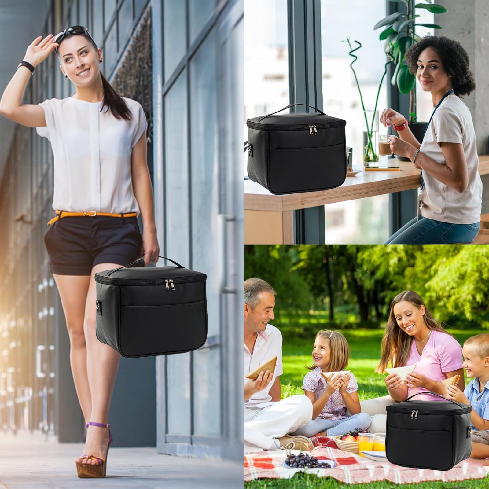 Byikun Lunch Box Stylish and Multiple Uses Snack Pack Containers ...