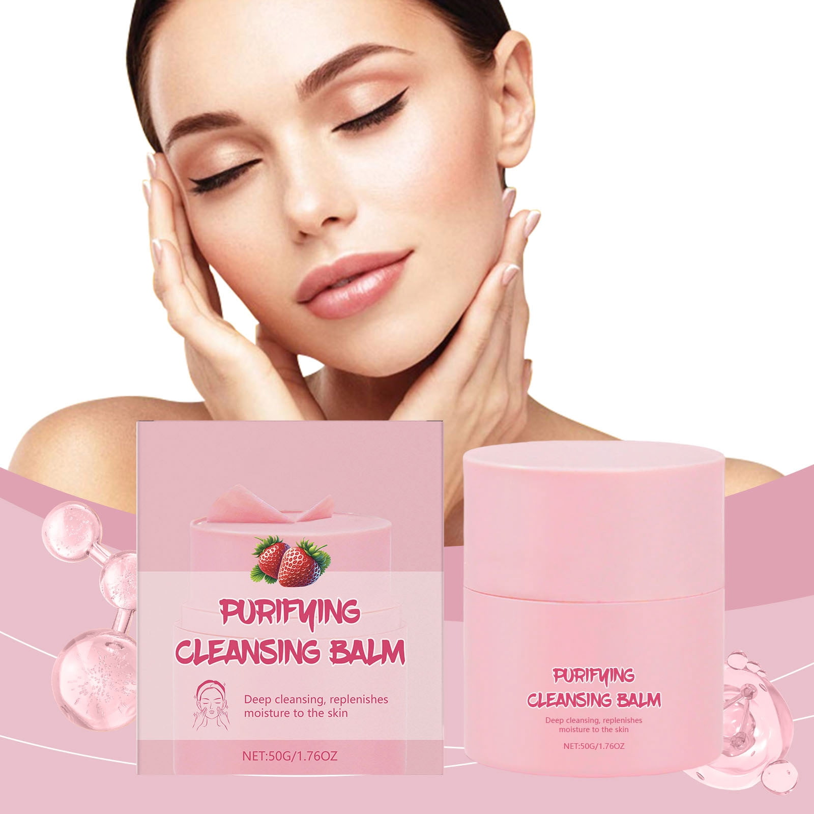 Byikun Makeup Remover, mild cleaning Cream Balm, Transforming Oil ...