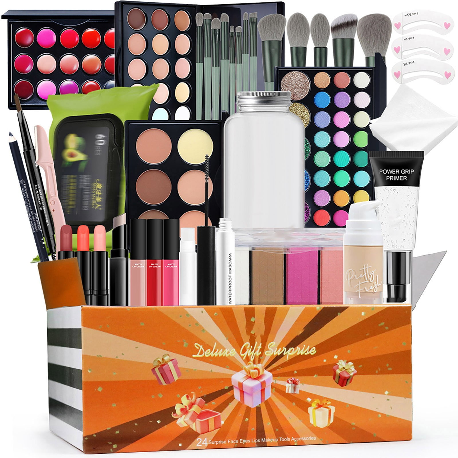 Byikun Makeup Set, All-in-One Beginner Kit, Color Coordinated color ...