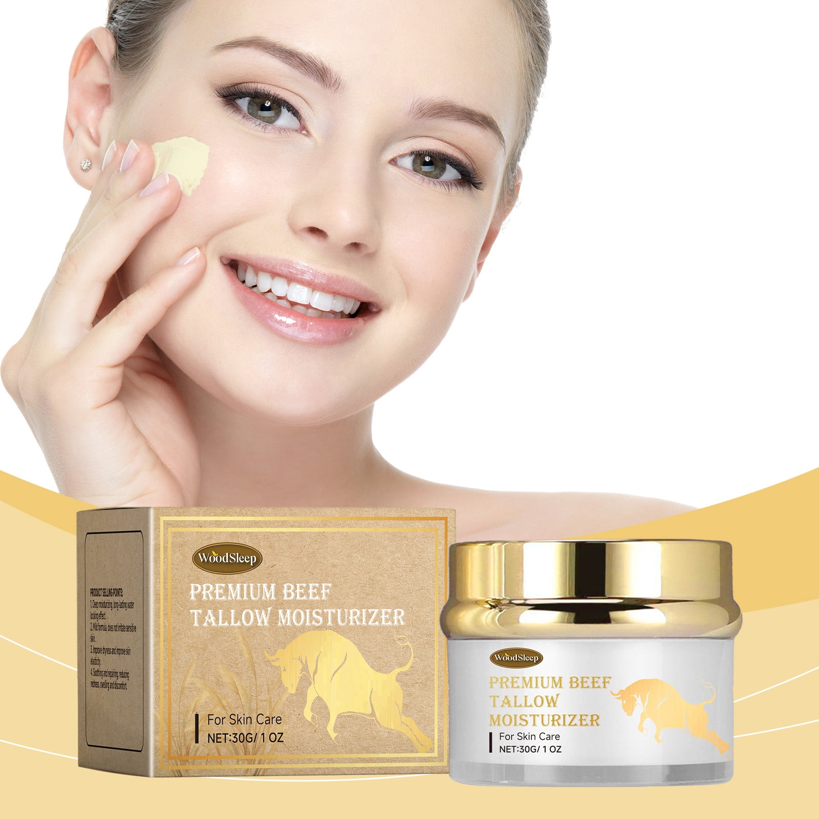 Byikun Moisturizing Cream, Hydration ENHANCE Cow Cream, Skin Repair ...