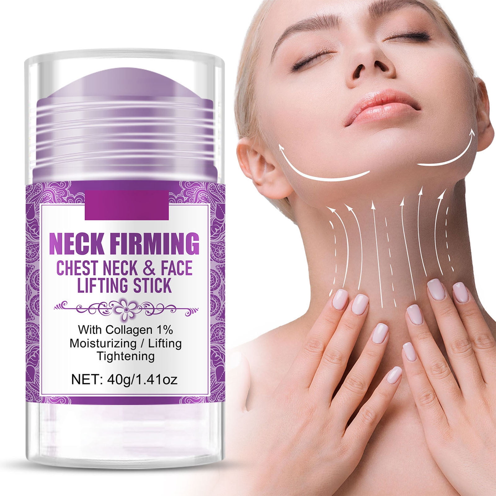 Byikun Neck Firming Stick, Peptide Infused Skin Tightener, Hydrating ...