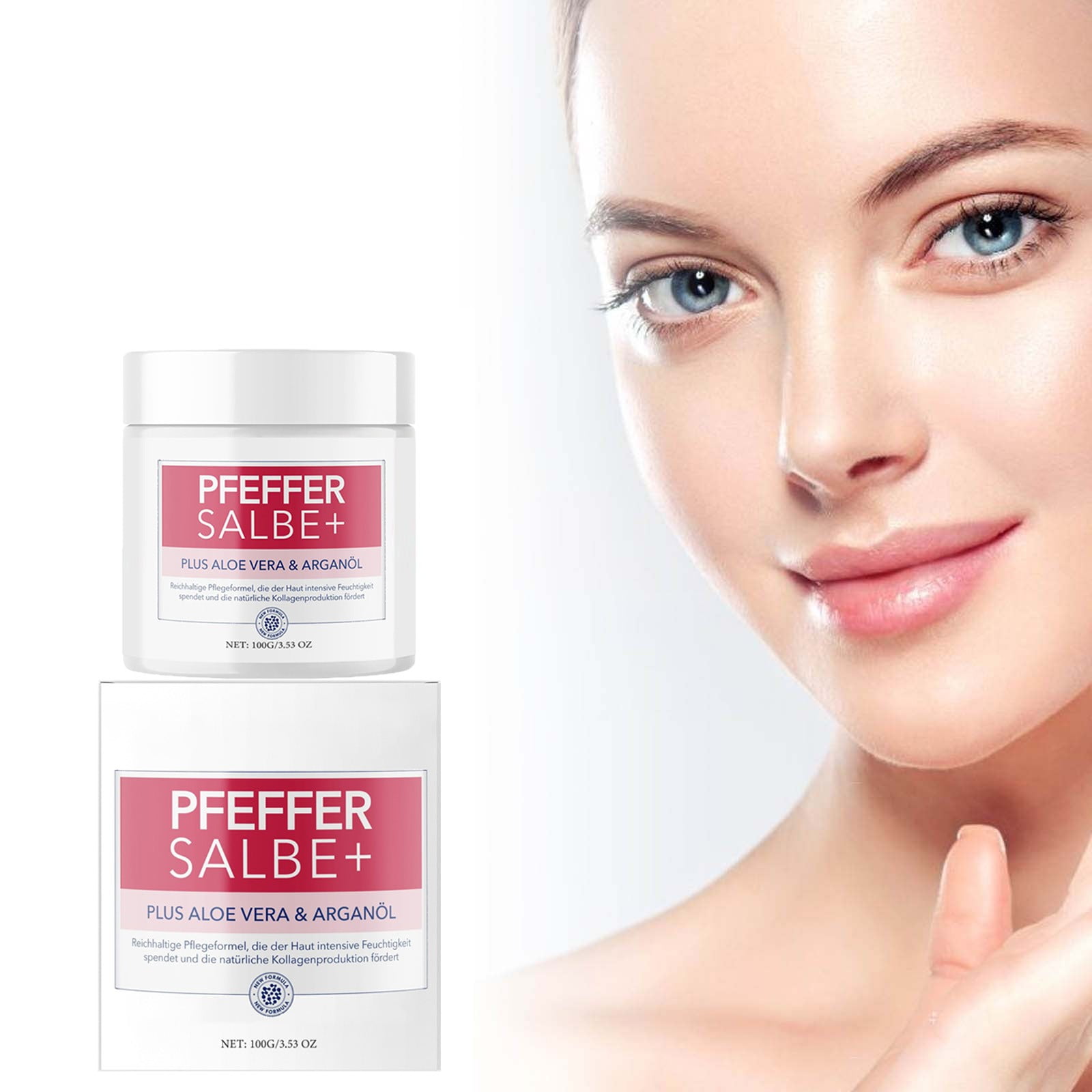 Byikun Pepper Cream, Yeast-Based Moisturizing Ointment, Aloe Infused ...