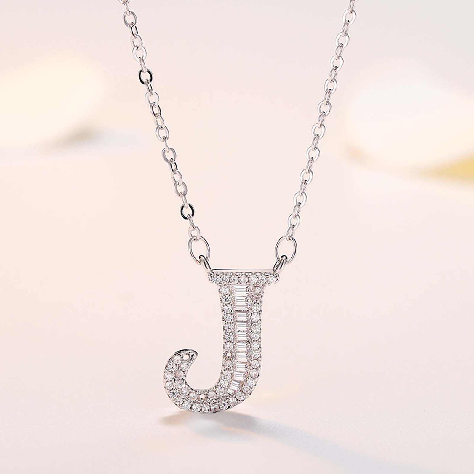 Byikun Personalized Necklace, Custom Engraved Mother Daughter Jewelry ...
