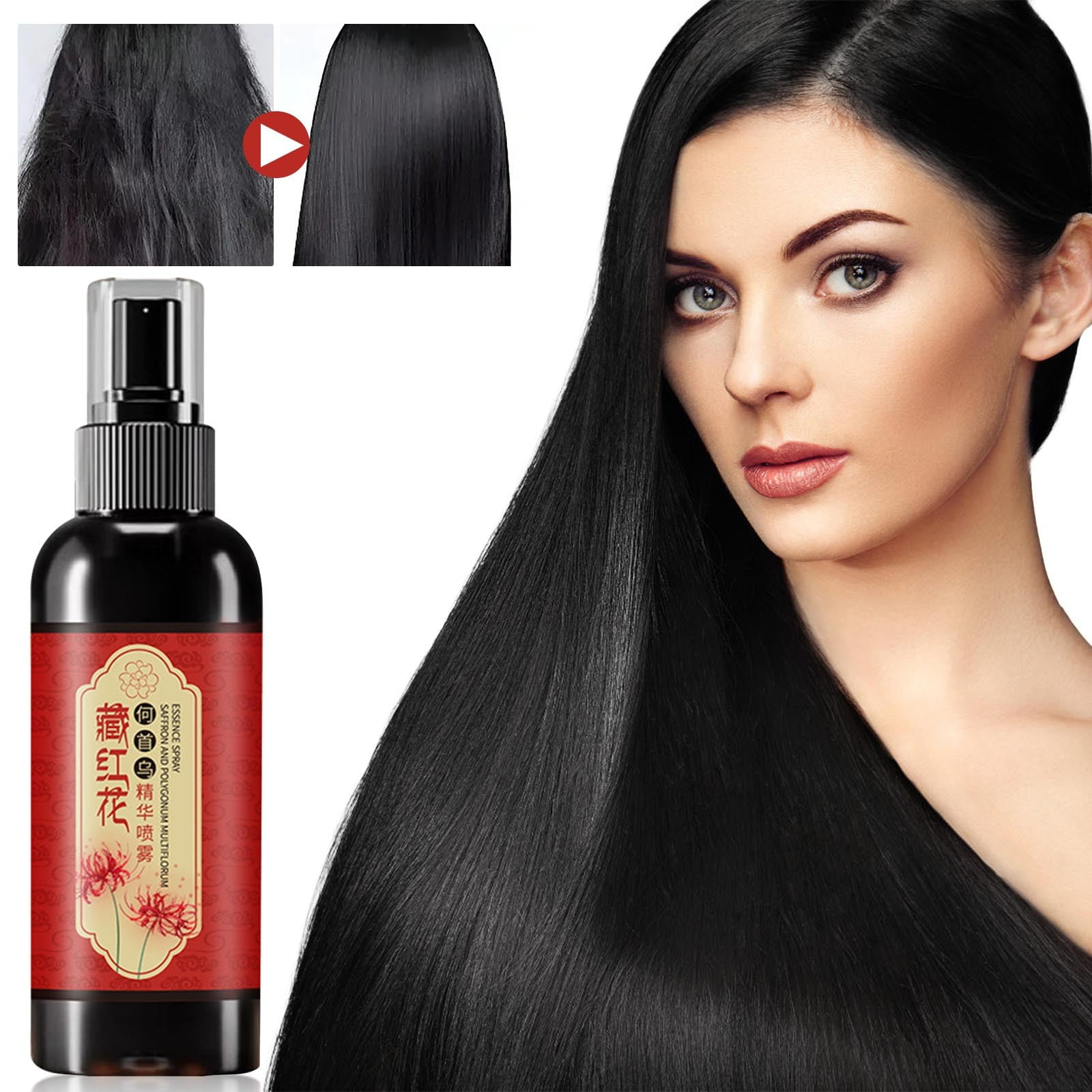 Byikun Polygonum Spray, Scalp Nourishing Hair Gel, Elasticity ...