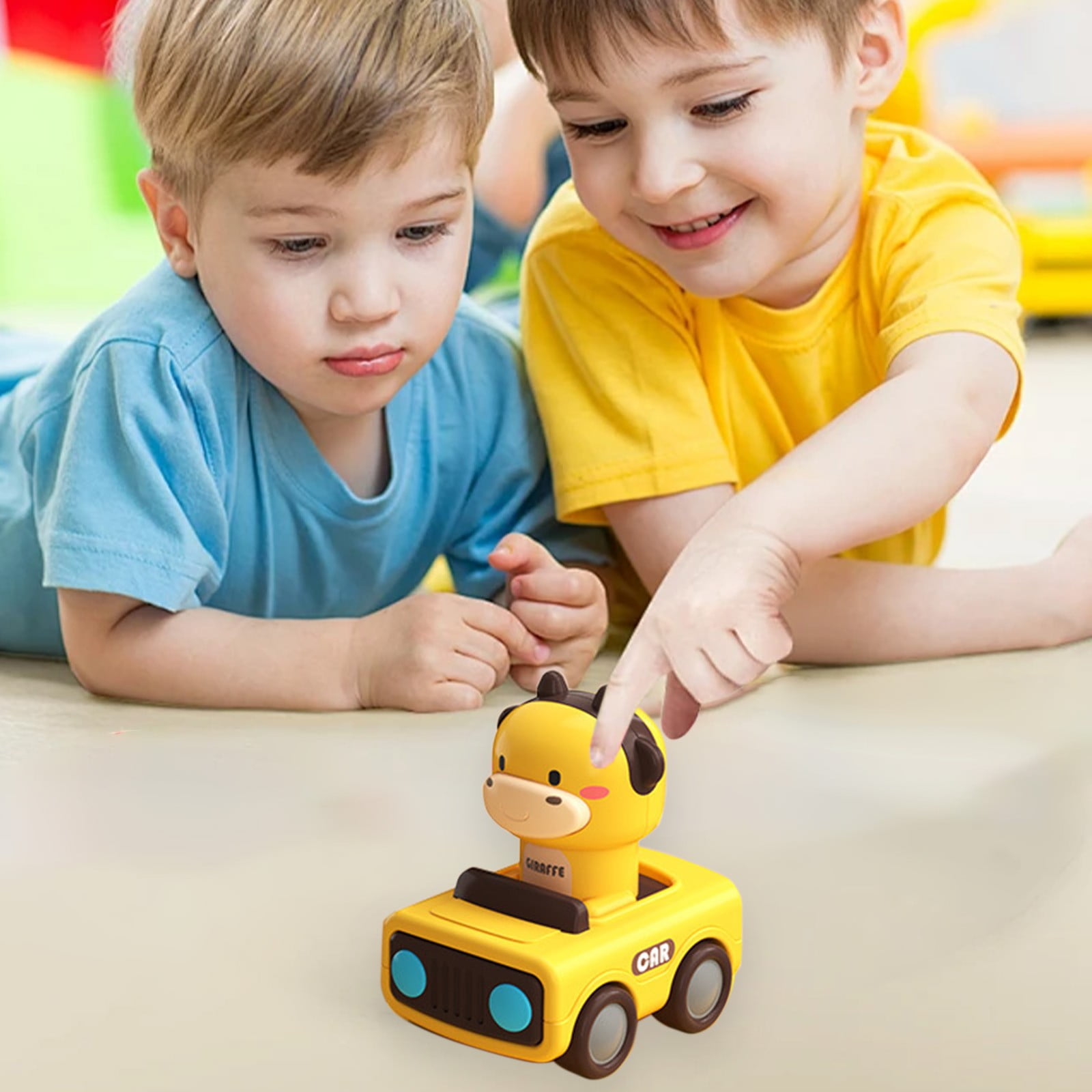 Cyber_Monday Byikun Push and Go Character Race Car Toy for Toddlers ...