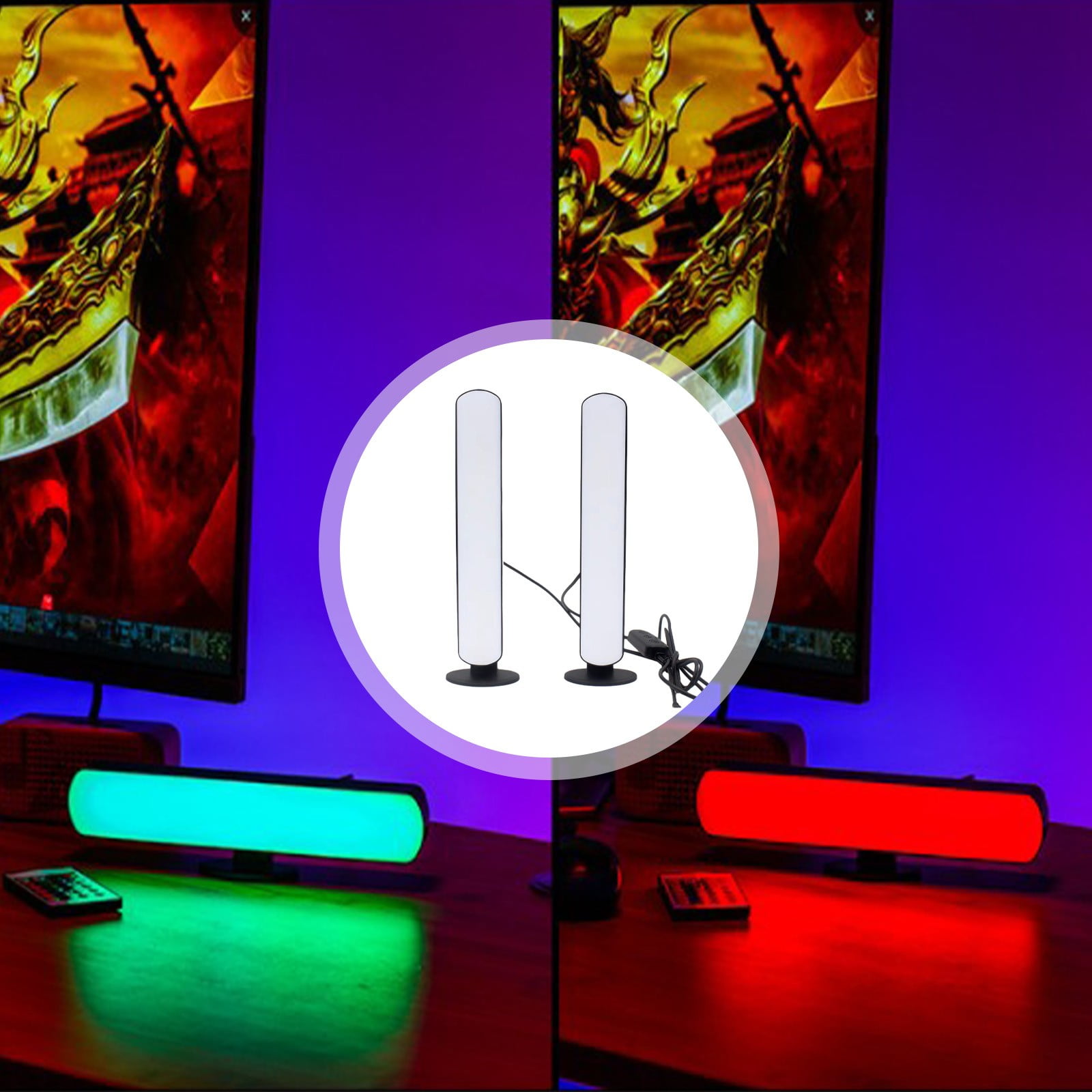 Cyber_Monday Deals! Byikun Rhythms Lights Pickup - 7 Color APP Control ...