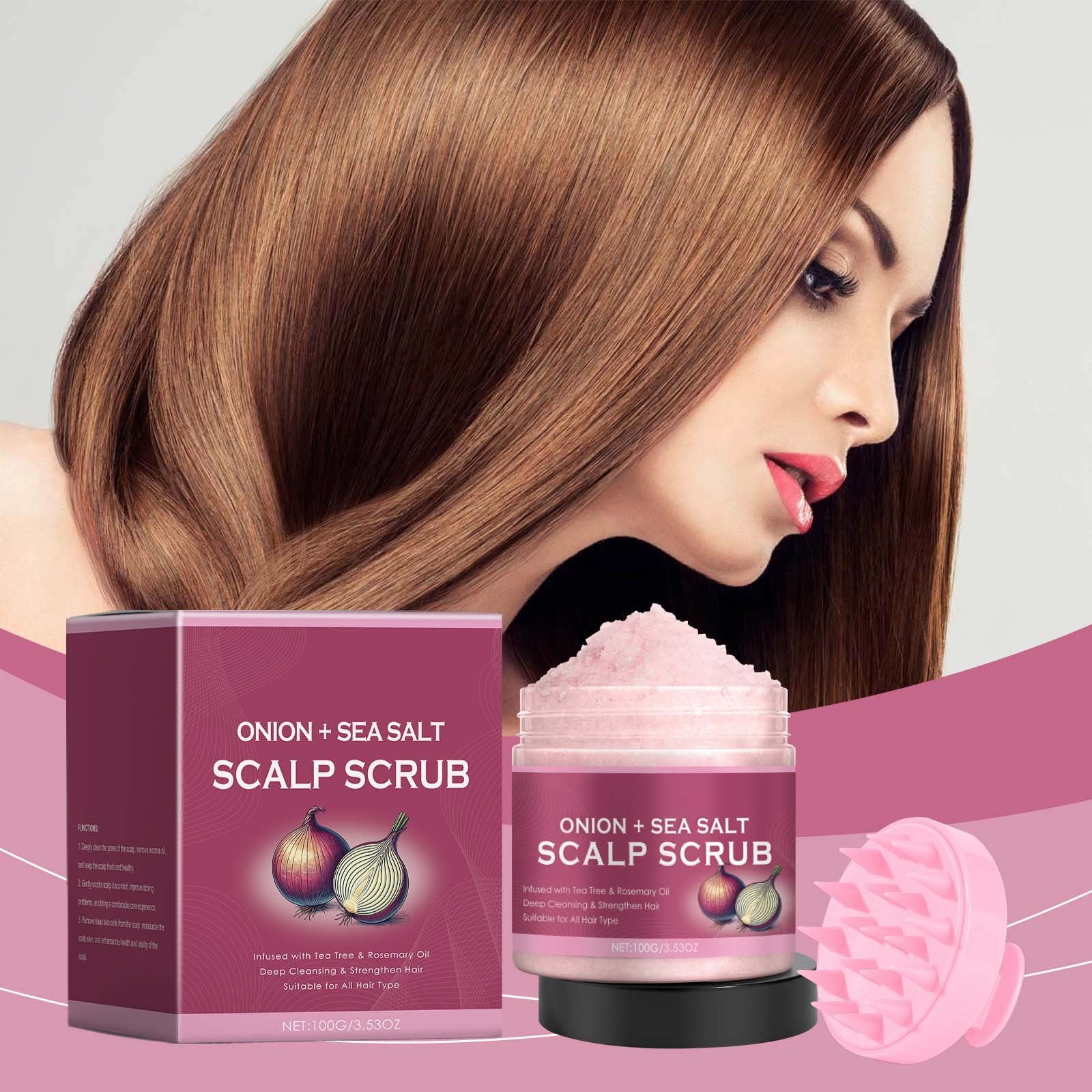 Byikun Scalp Scrub, mild cleaning recipe, Oil Control Exfoliant ...